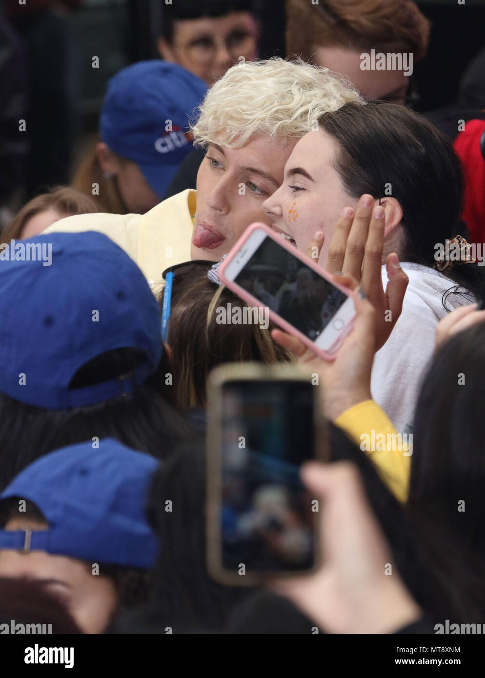 New York City, New York, USA. 28th May, 2018. Musician TROYE SIVAN ...