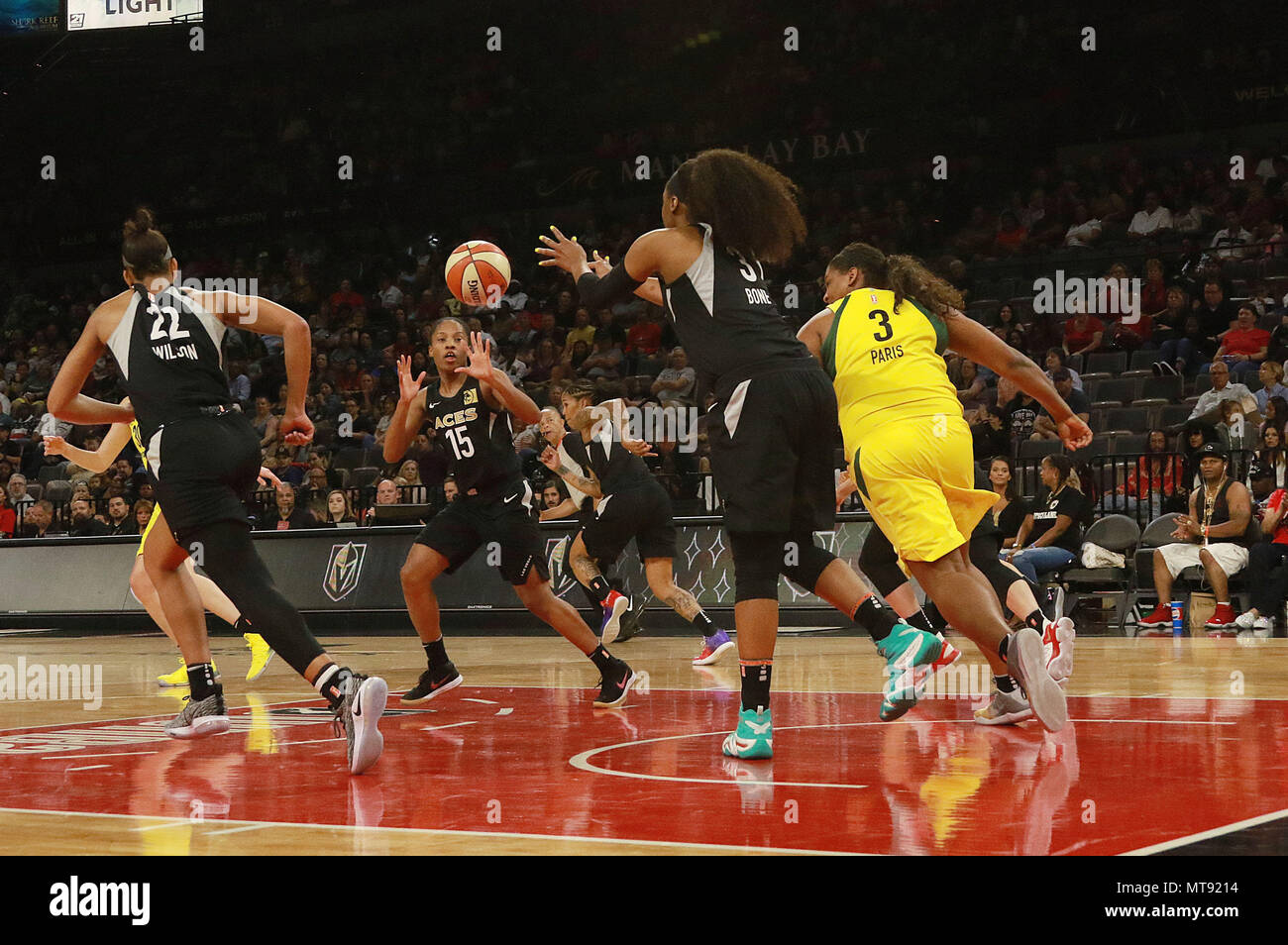 Las Vegas, Nevada, USA. 28th May, 2018. Jaime Nared # 31 of the Las ...