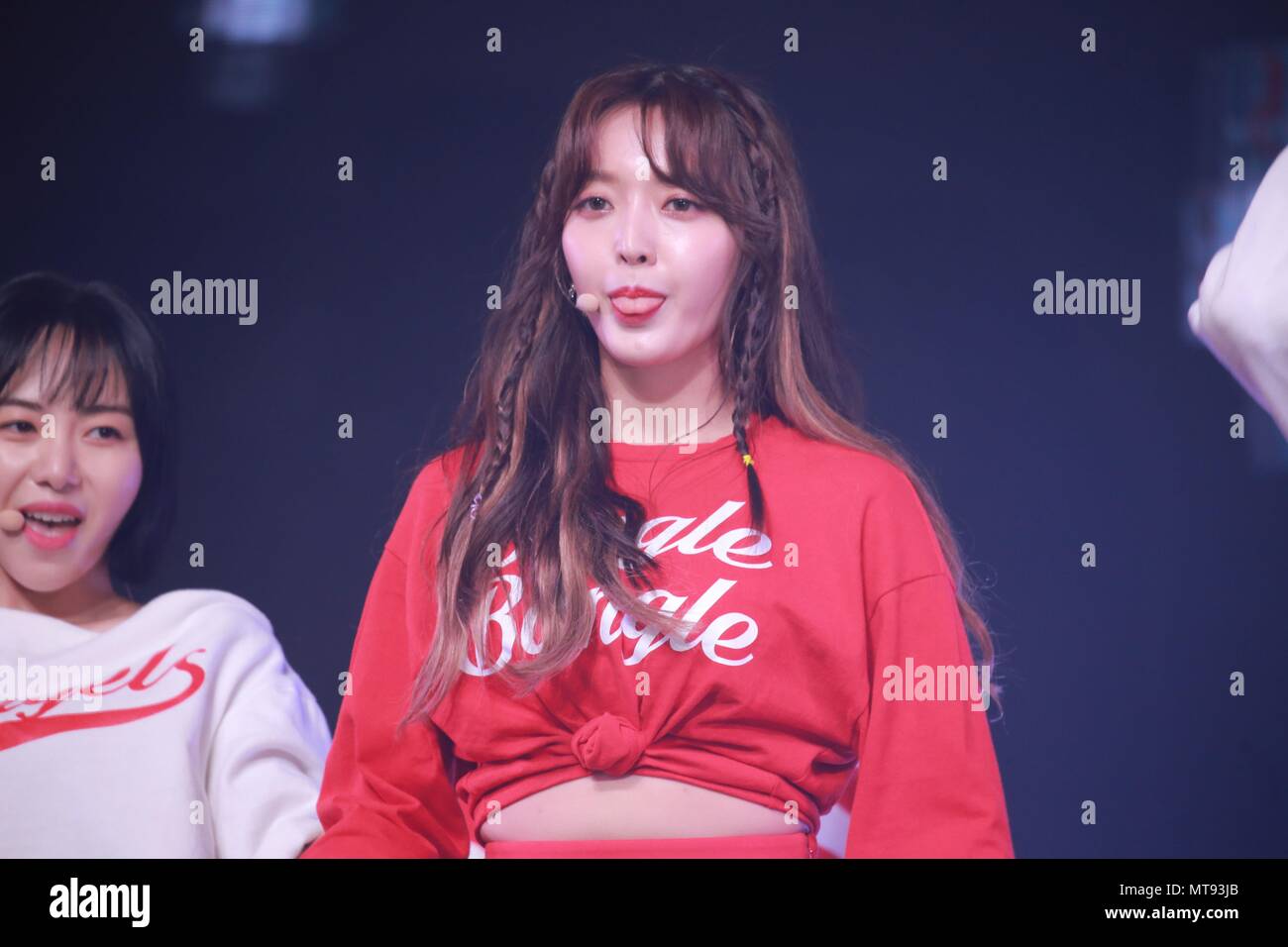 Seoul, Korea. 28th May, 2018. AOA announced back to showbiz with six ...