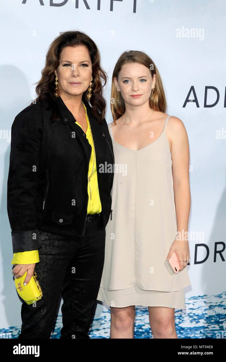 Los Angeles, CA, USA. 23rd May, 2018. Marcia Gay Harden, Julitta Scheel ...