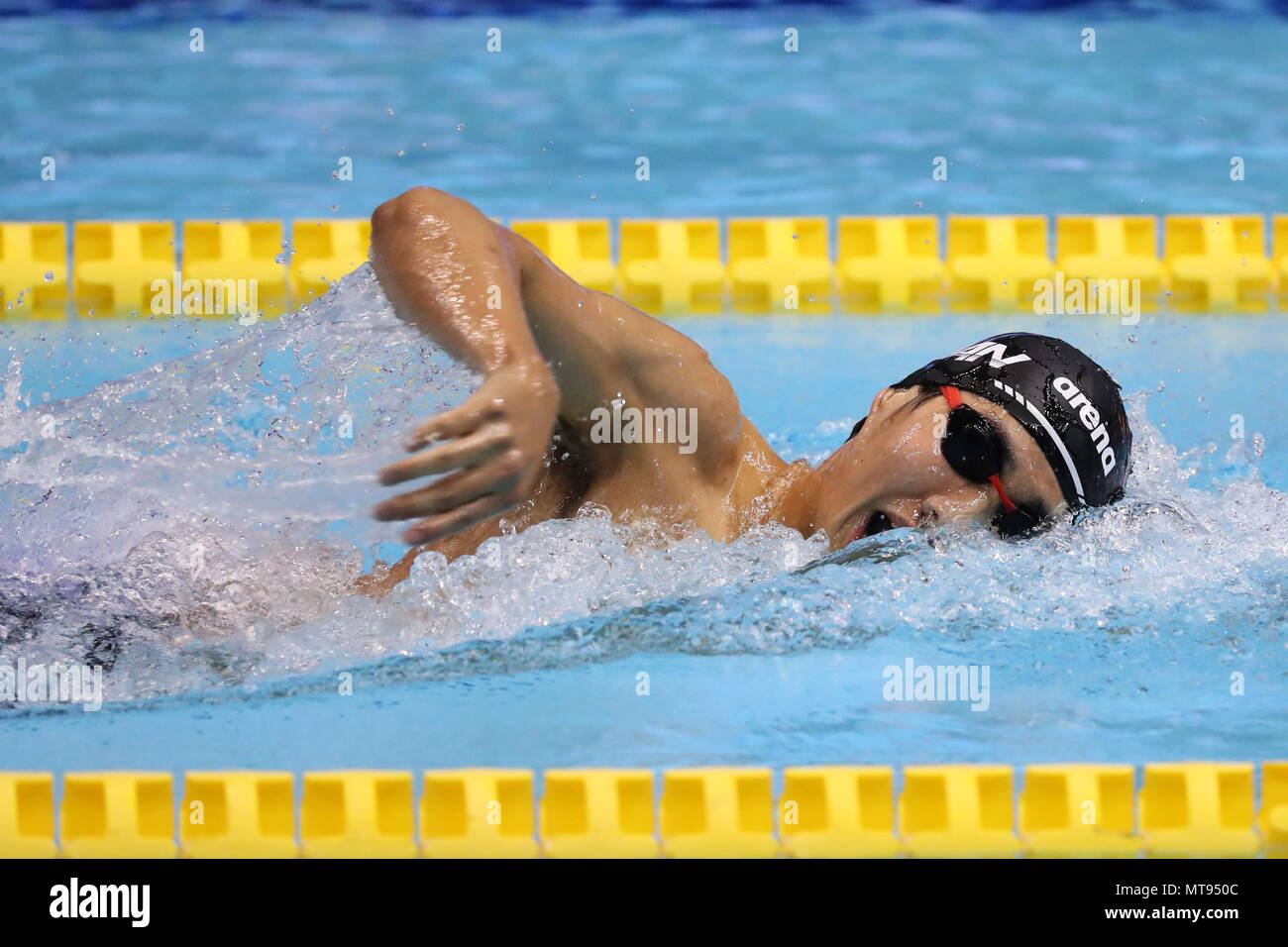 Tokyo, Japan. 27th May, 2018. Shogo Takeda (JPN) Swimming : Japan Open ...
