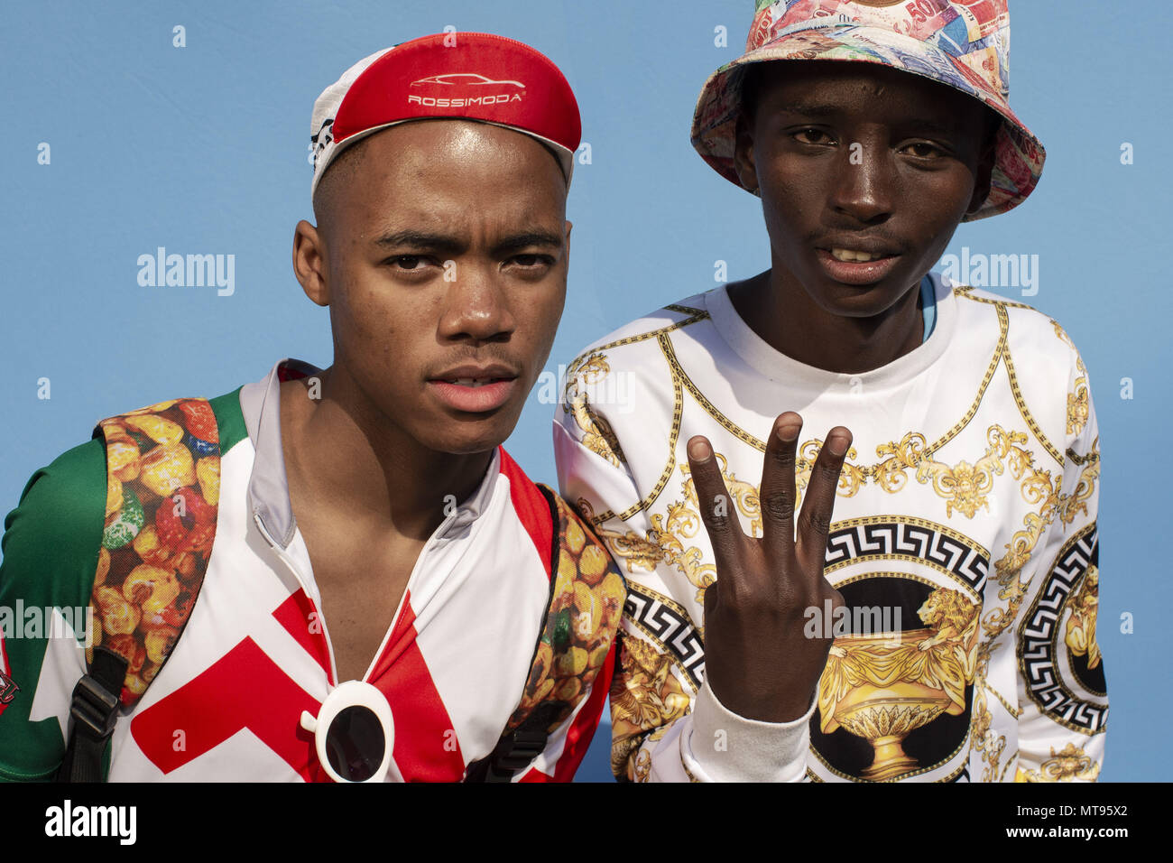 Johannesburg, Soweto, South Africa. 26th May, 2018. Visitors to the ...