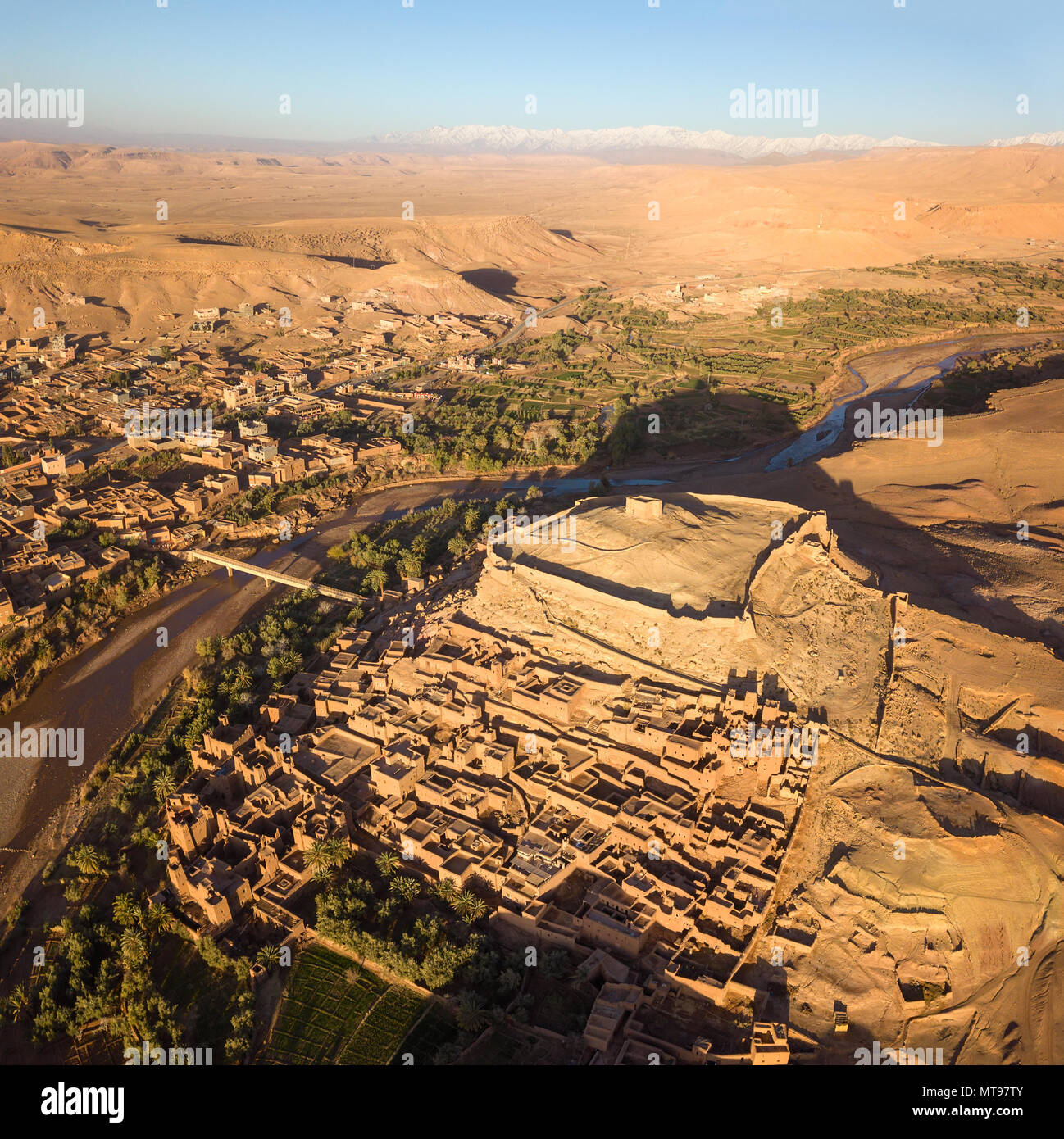 Aerial view traditional african village hi-res stock photography and ...