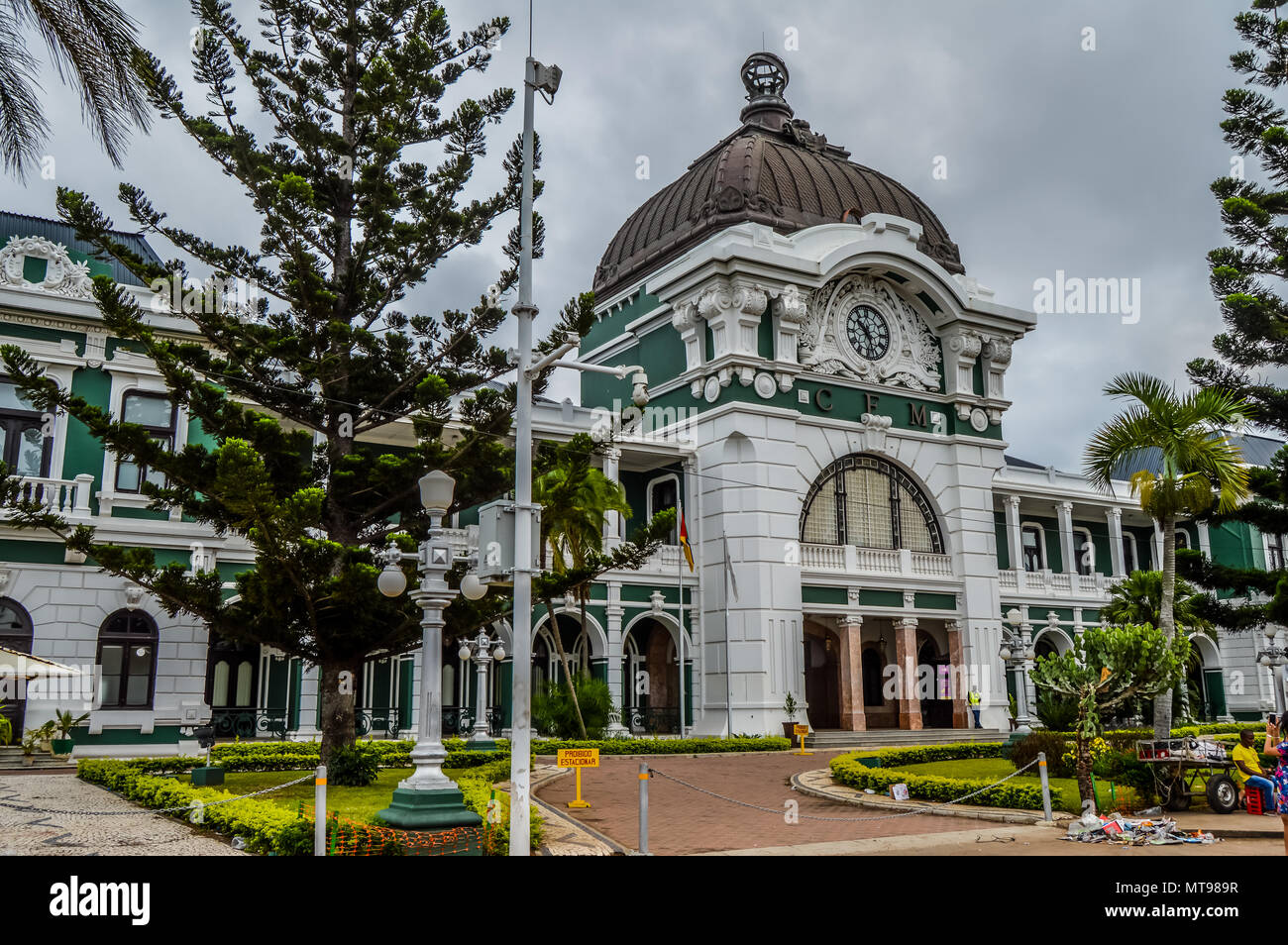 Maputo Central Train Station, Railway Station also known as CFM ...