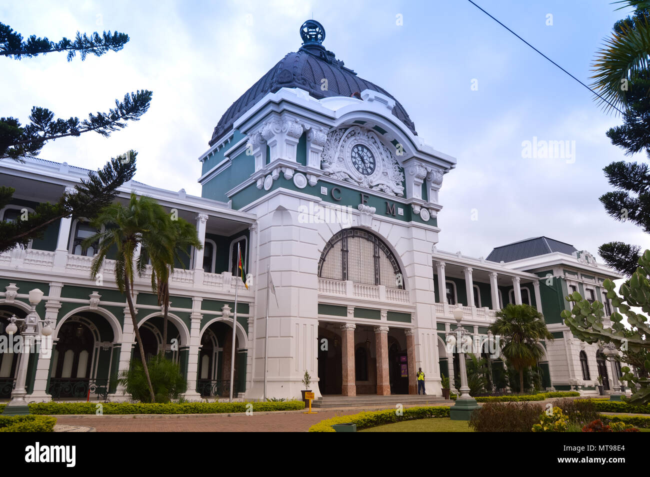 Maputo Central Train Station, Railway Station also known as CFM ...