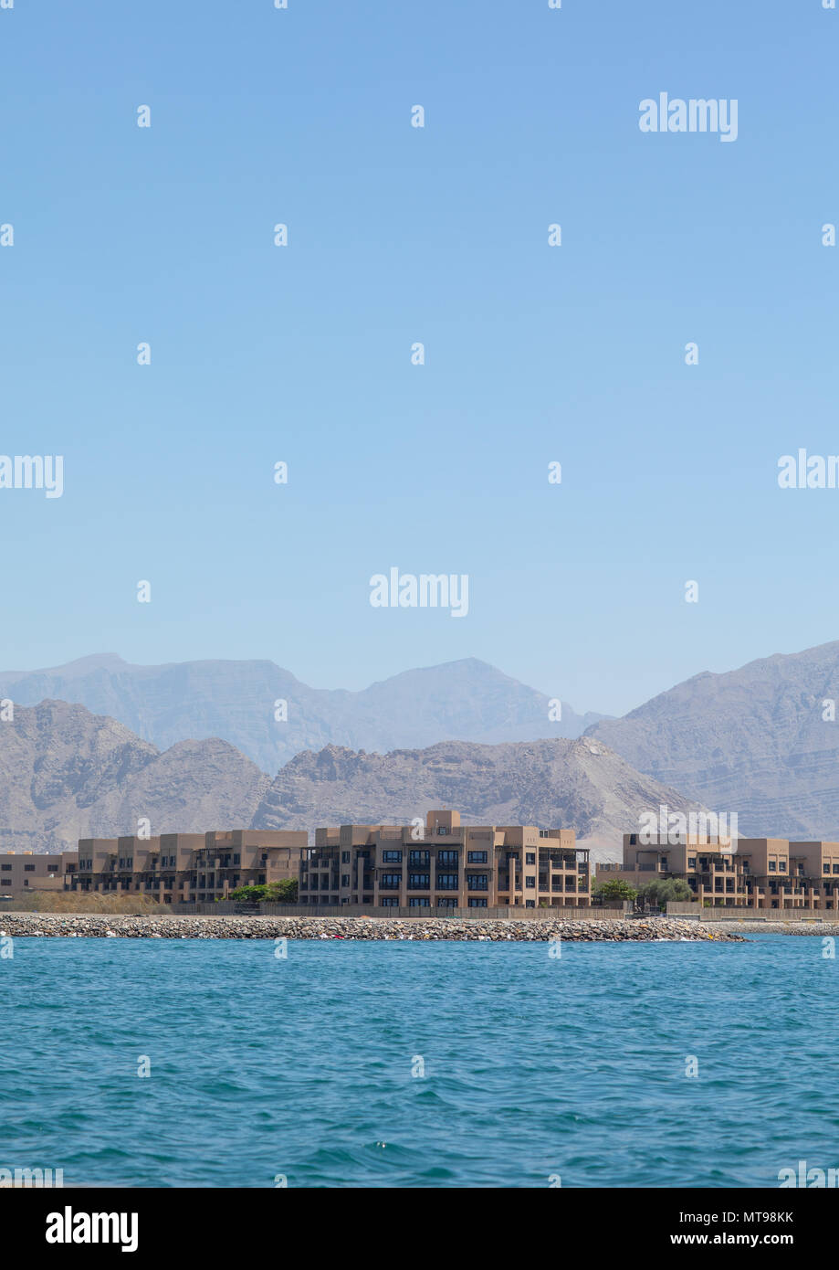 Atana musandam resort, Musandam Governorate, Khasab, Oman Stock Photo ...