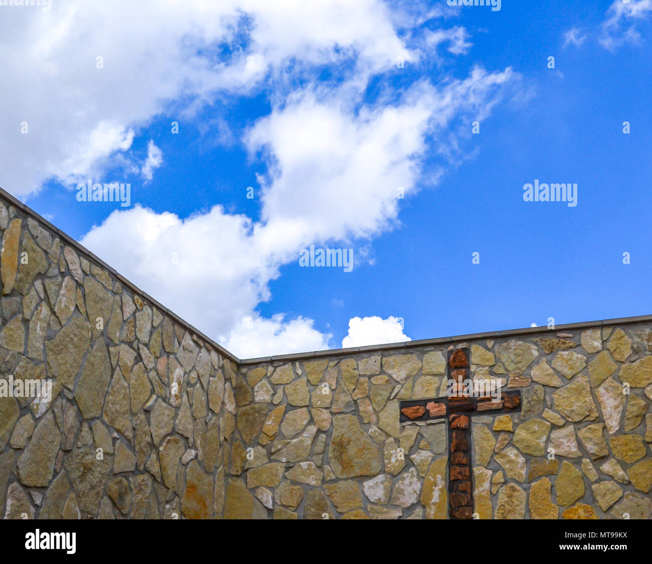 Inspiration and grace from the Christian symbol of calvary and Jesus ...