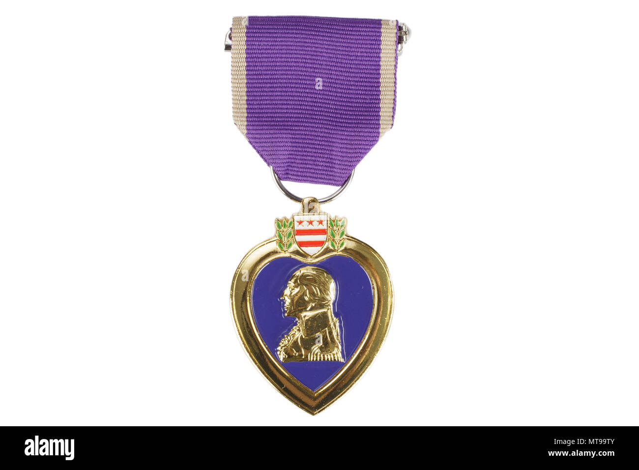 The Purple Heart - United States military decoration Stock Photo - Alamy
