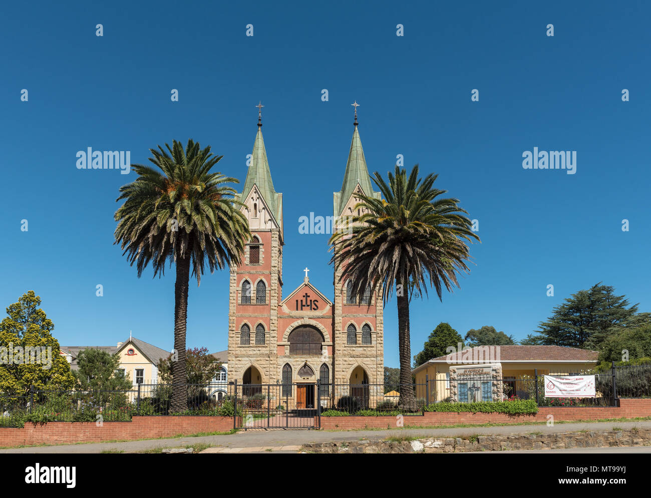 KOKSTAD, SOUTH AFRICA - MARCH 26, 2018: The St Patricks Roman Catholic ...