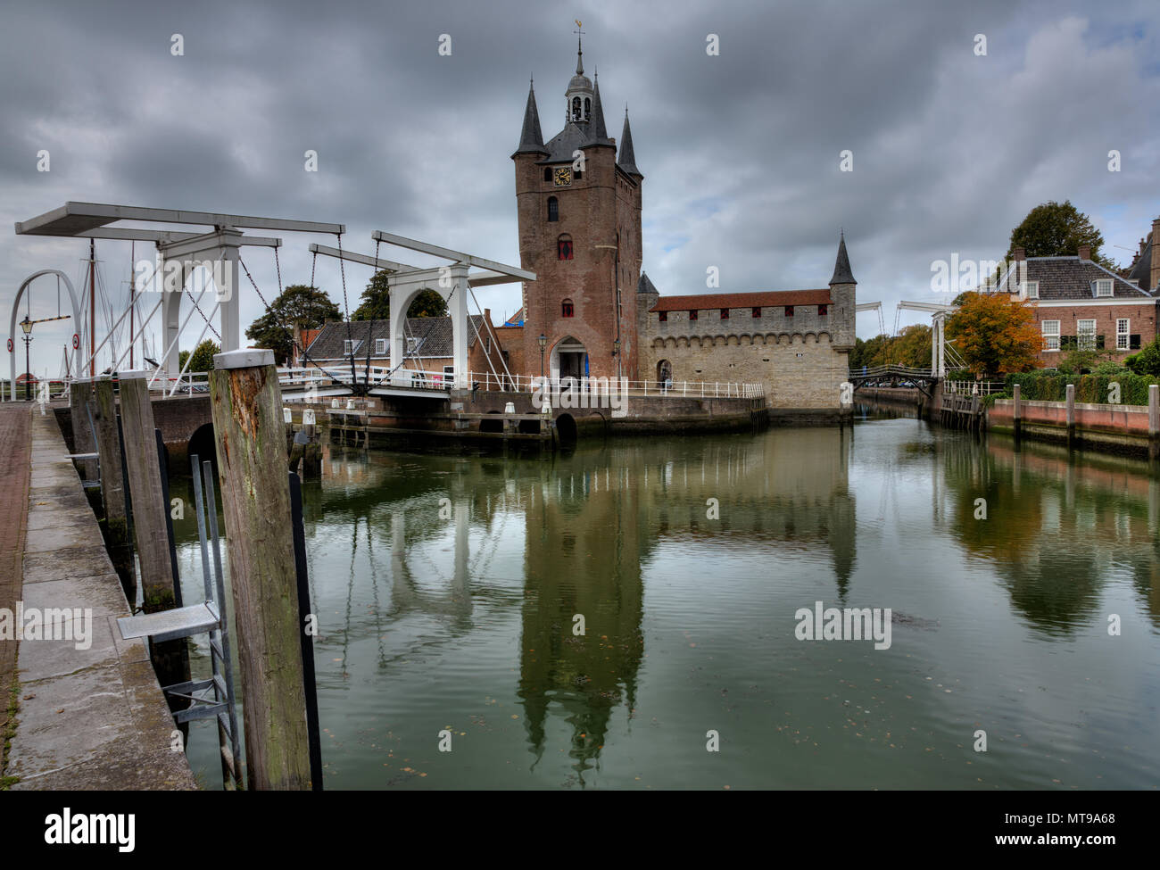 The city of Veere Stock Photo - Alamy