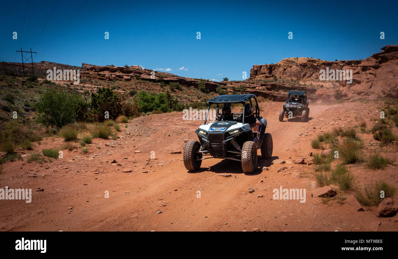 Poison Spider Trail, Moab, Utah, USA Stock Photo - Alamy