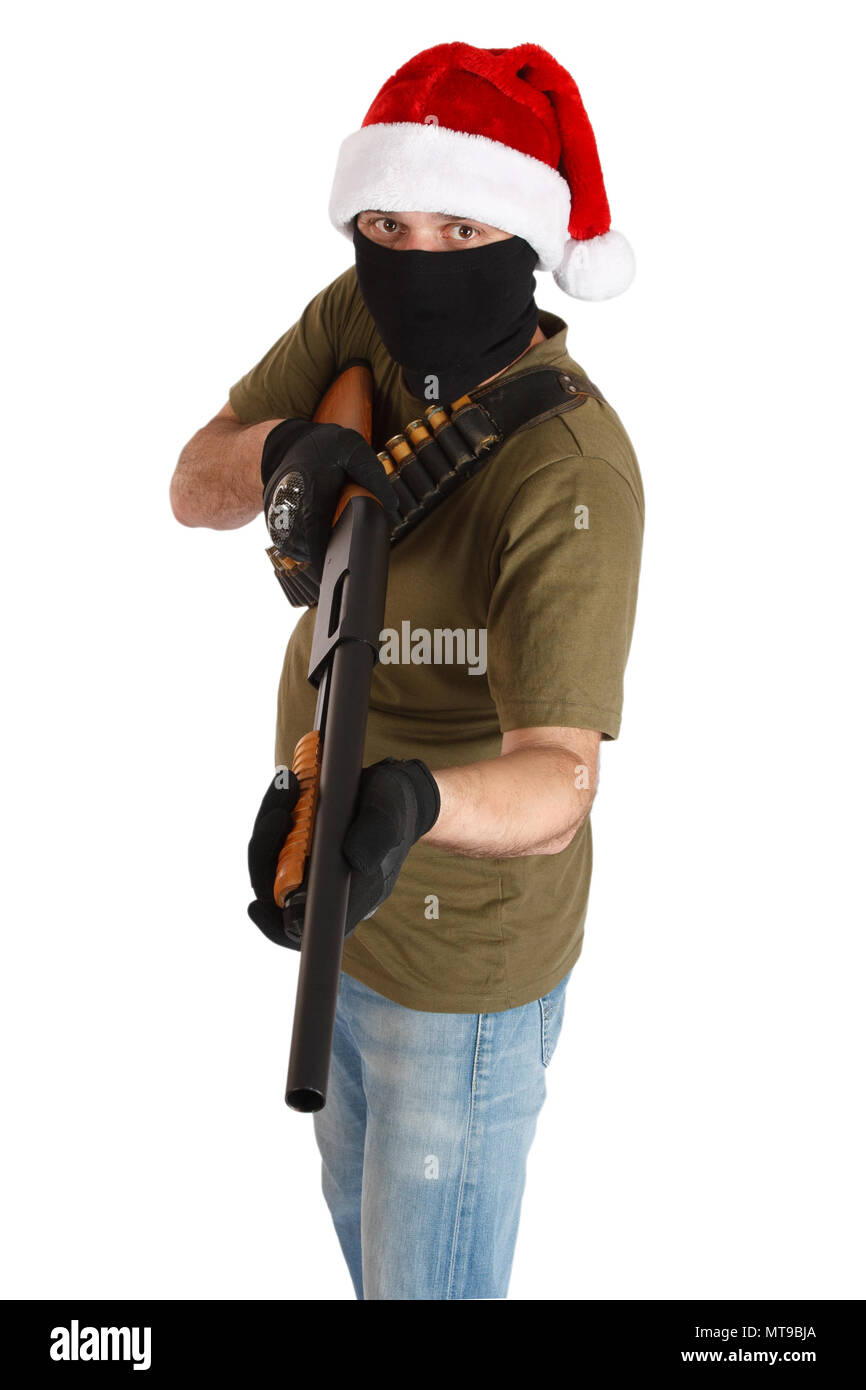 Thug santa hi-res stock photography and images - Alamy