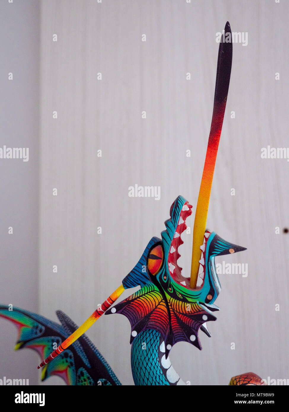 mythical mexican creature craft alebrije Stock Photo - Alamy