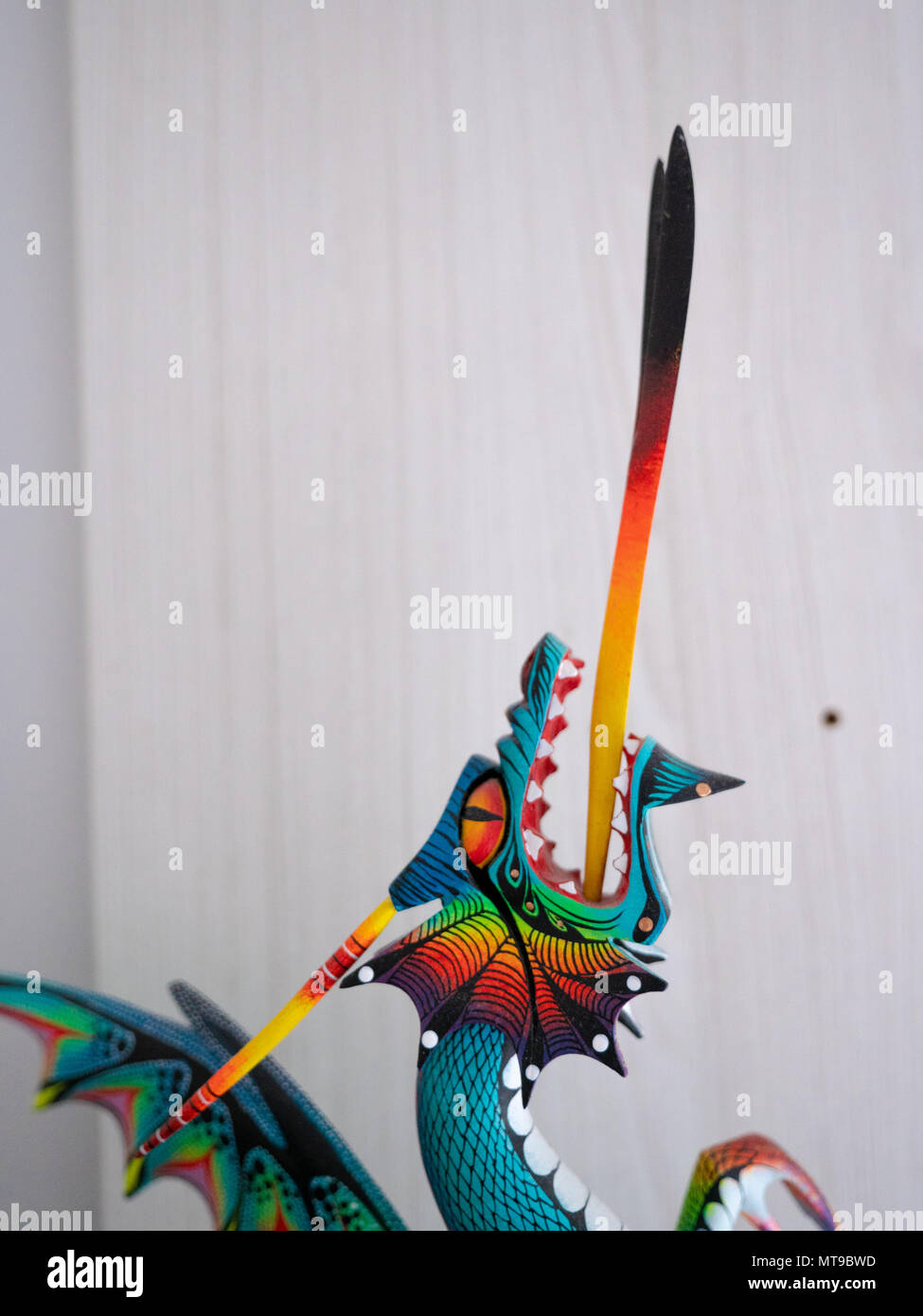 mythical mexican creature craft alebrije Stock Photo - Alamy