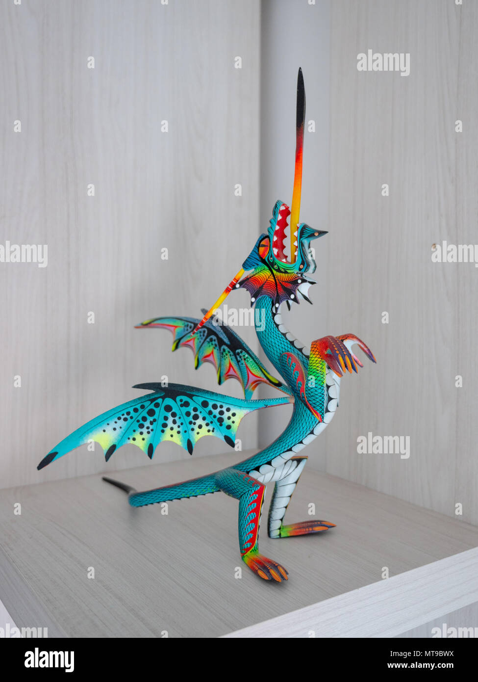 mythical mexican creature craft alebrije Stock Photo - Alamy
