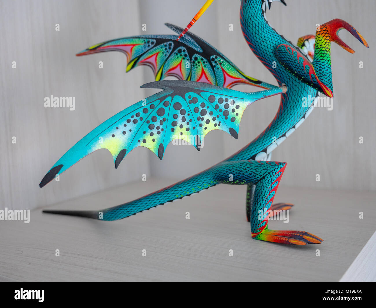 mythical mexican creature craft alebrije Stock Photo - Alamy