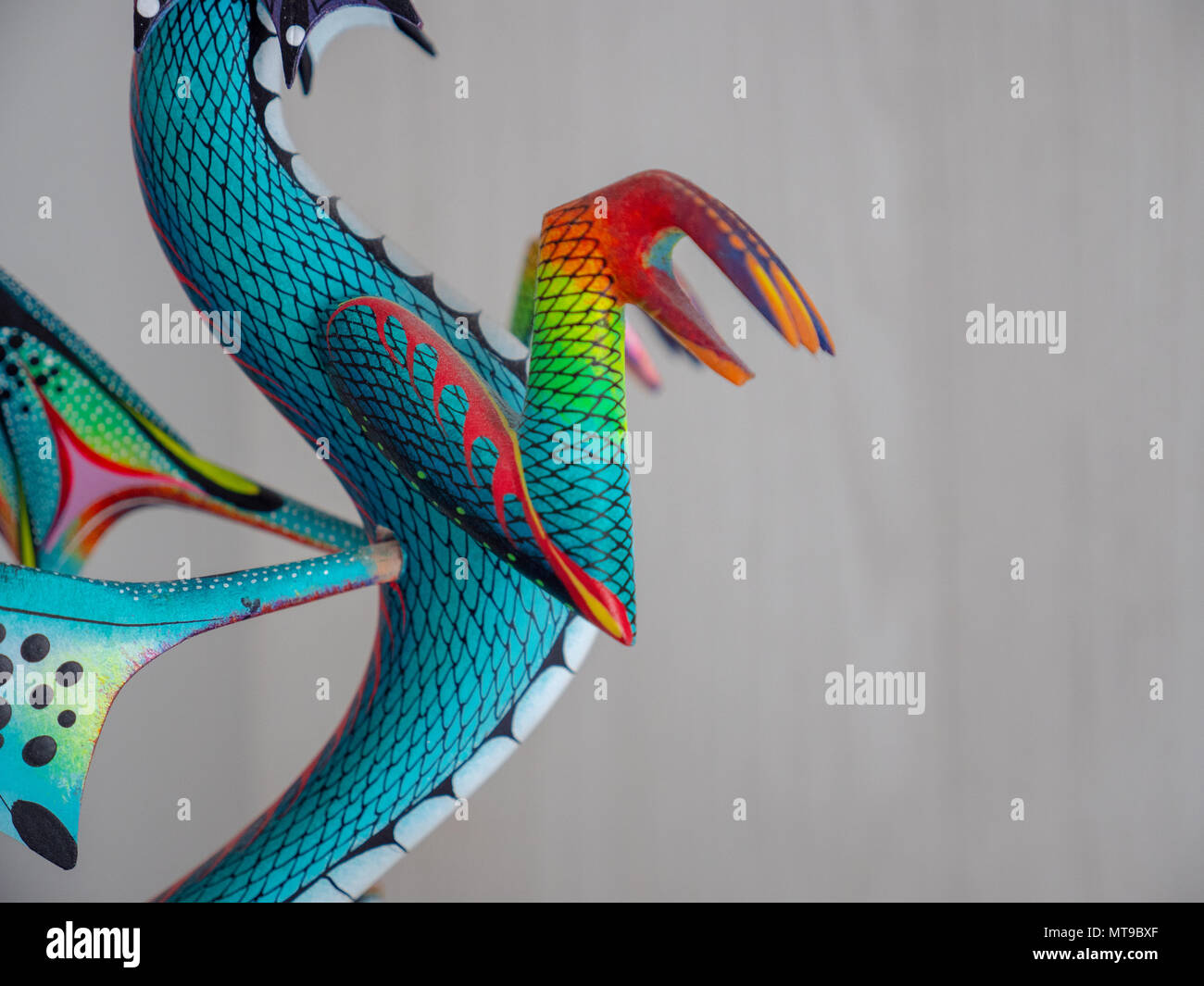 mythical mexican creature craft alebrije Stock Photo - Alamy