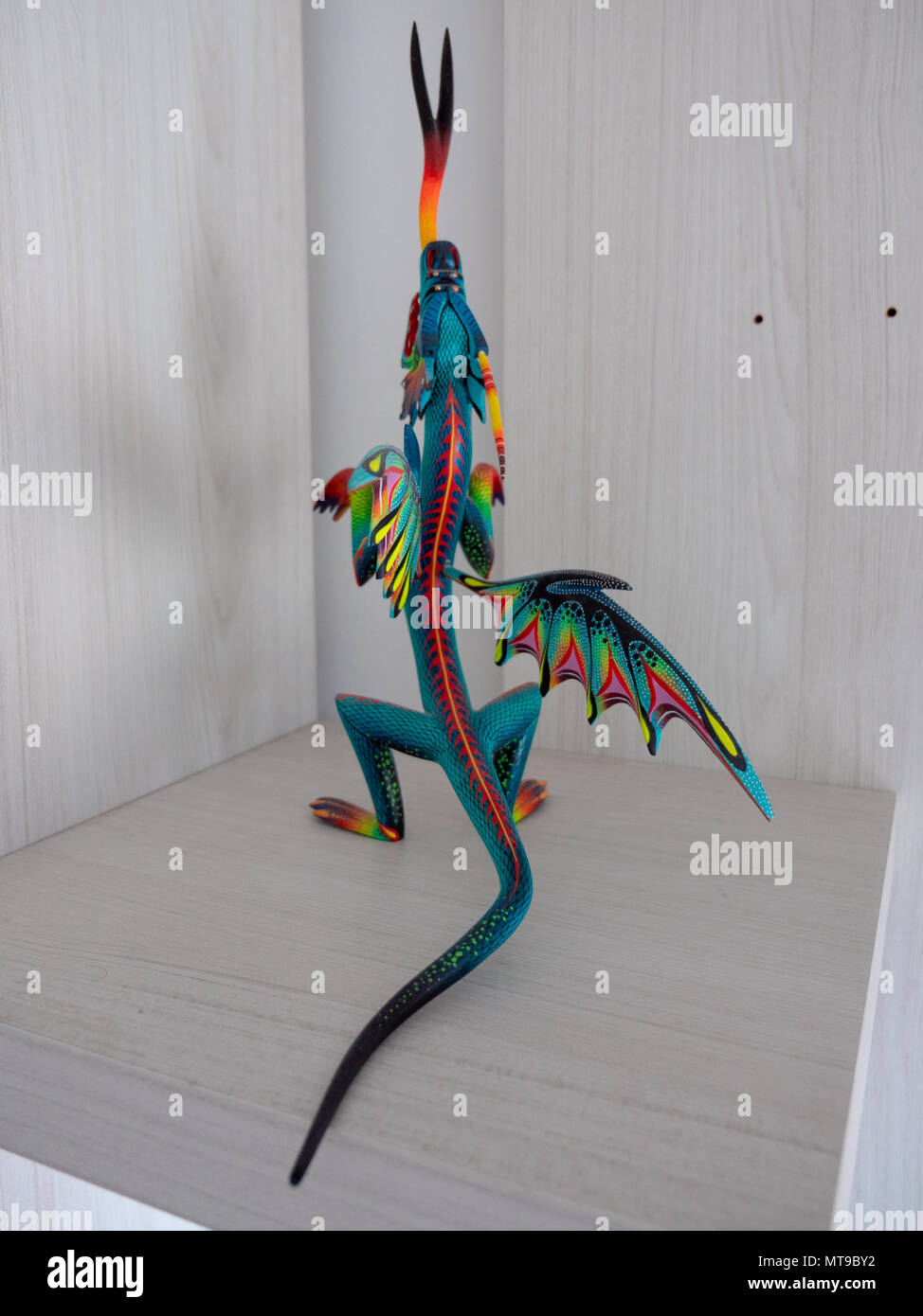 mythical mexican creature craft alebrije Stock Photo - Alamy