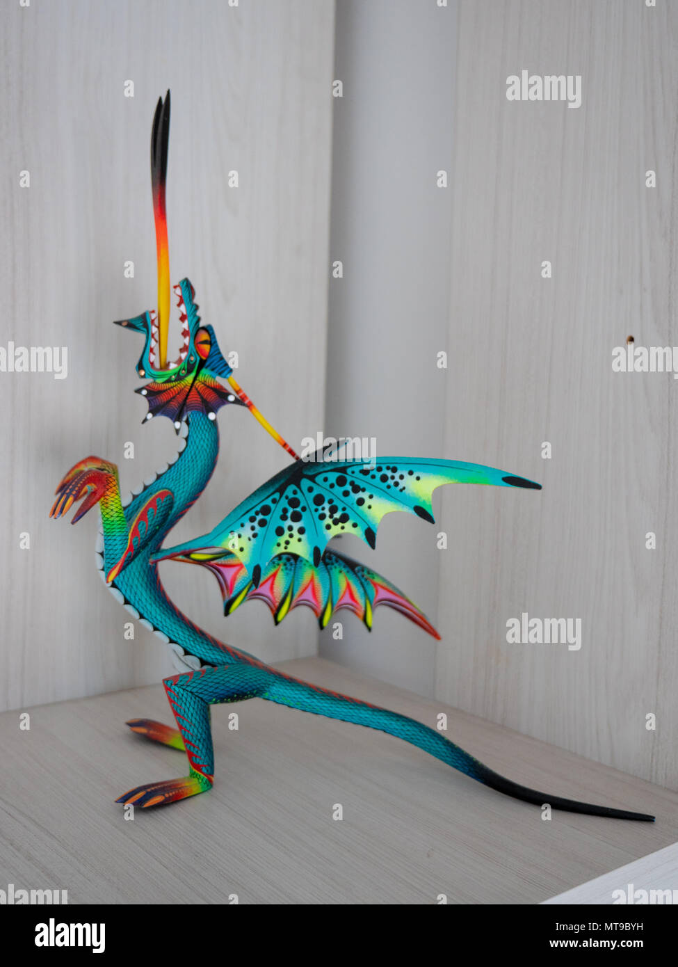 mythical mexican creature craft alebrije Stock Photo - Alamy