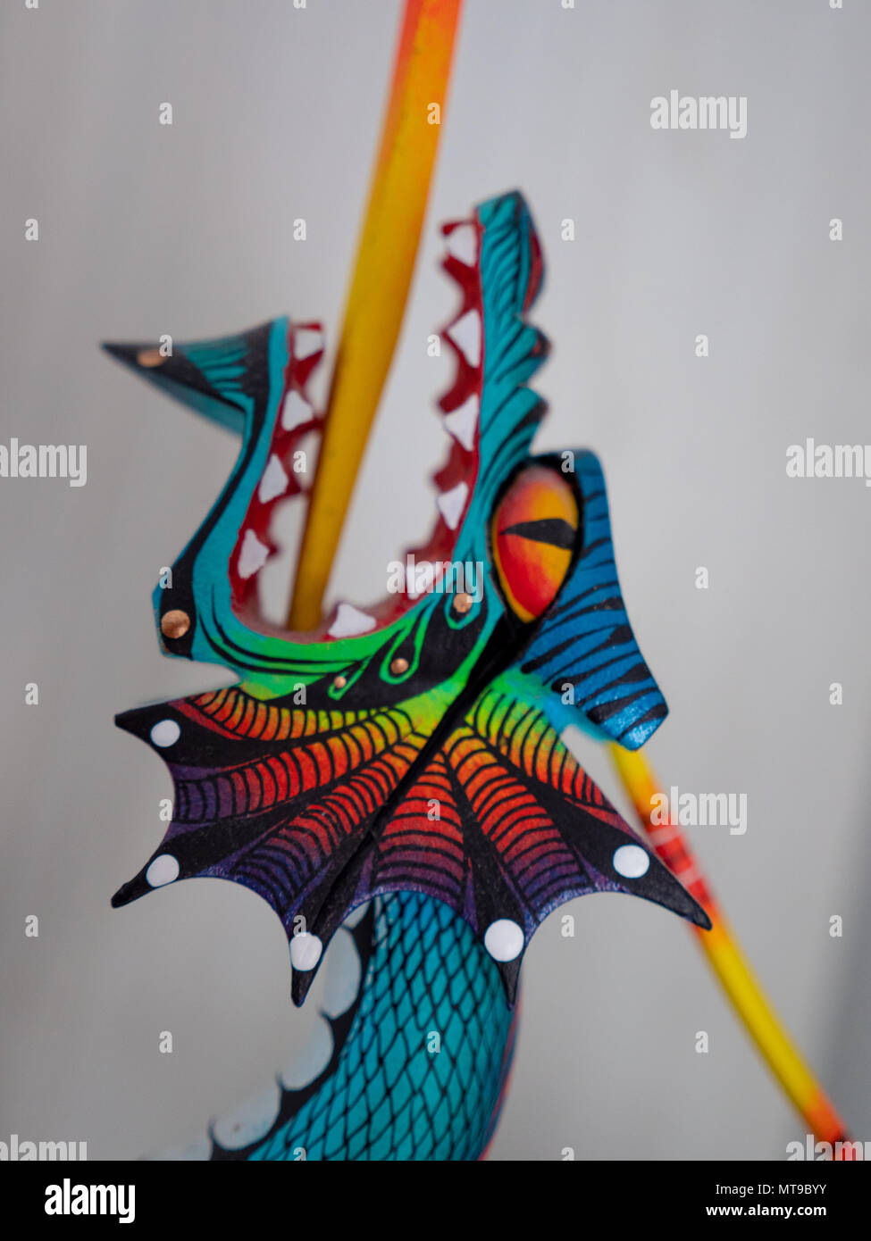 mythical mexican creature craft alebrije Stock Photo - Alamy