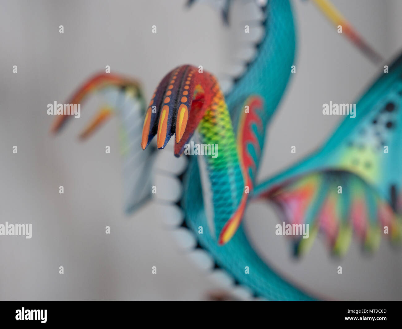 mythical mexican creature craft alebrije Stock Photo - Alamy