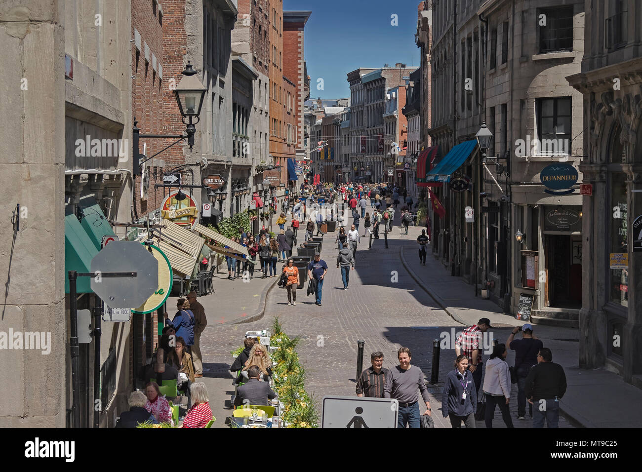 St paul street montreal hi-res stock photography and images - Alamy
