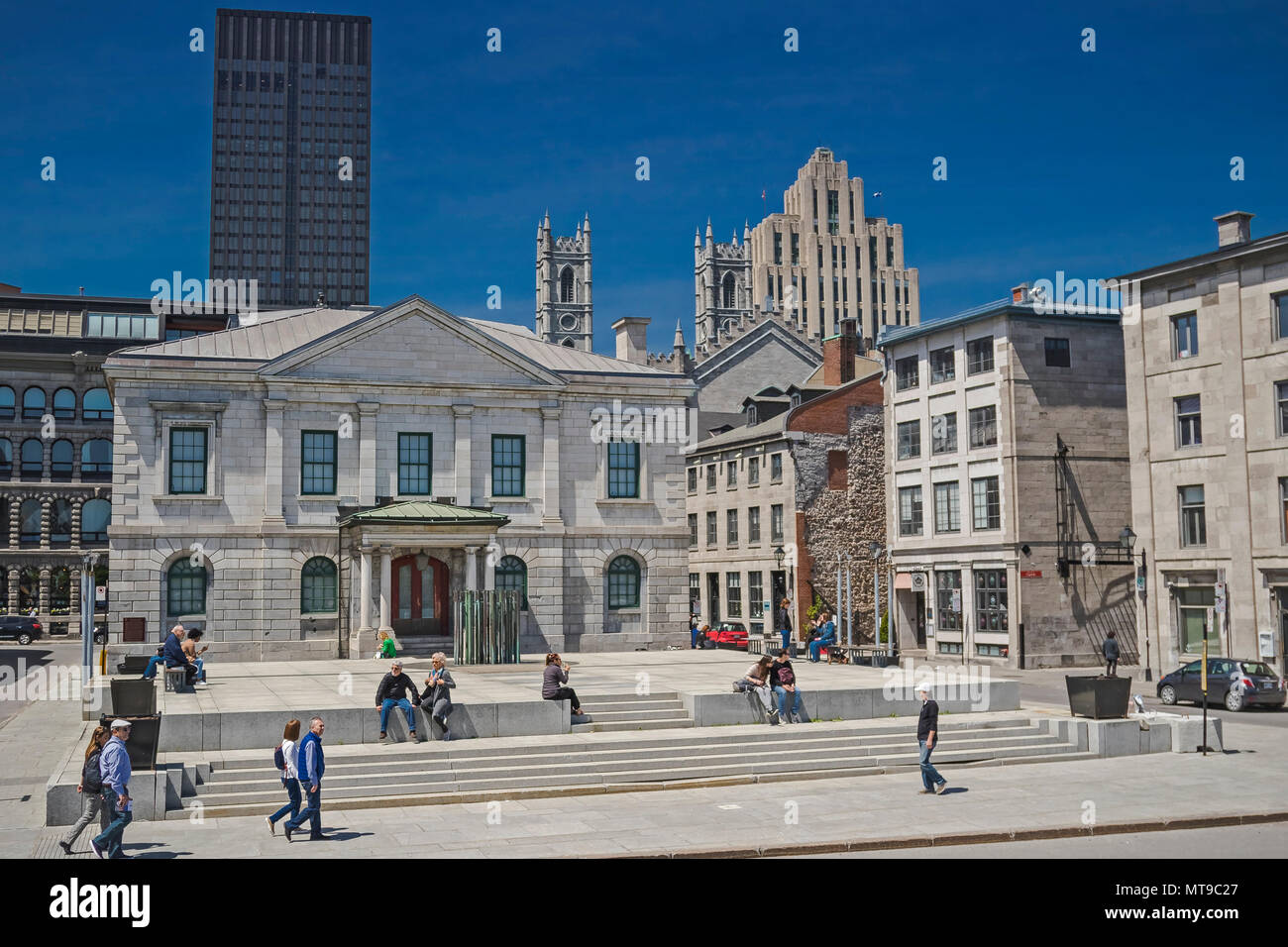The Origin of Montreal Stock Photo - Alamy