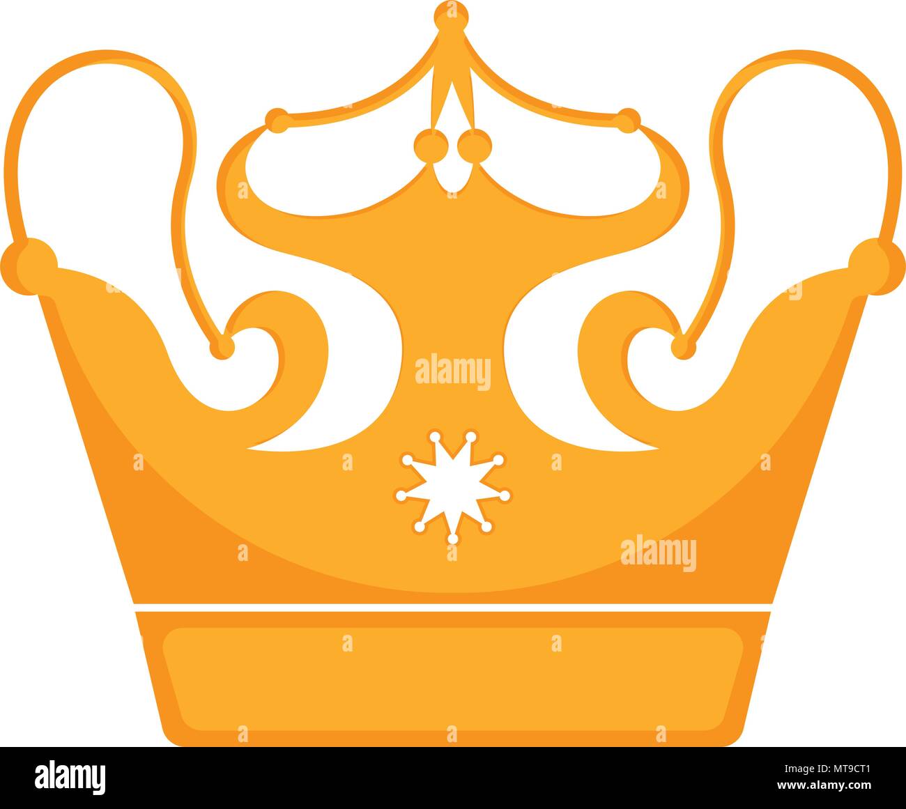 Golden crown icon Stock Vector Image & Art - Alamy