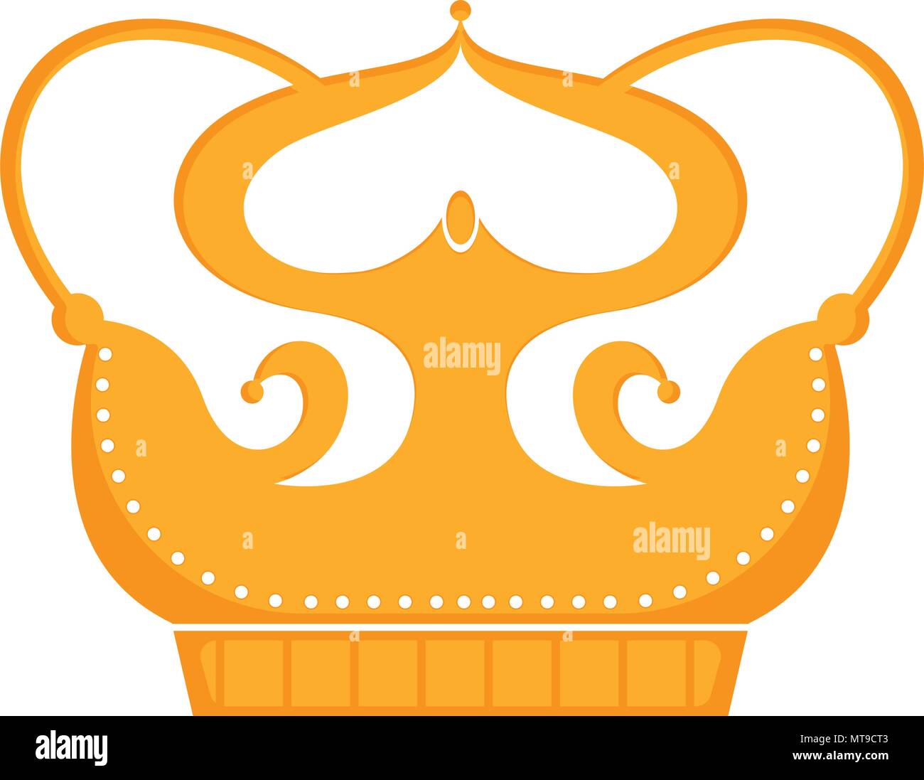 Golden crown icon Stock Vector Image & Art - Alamy