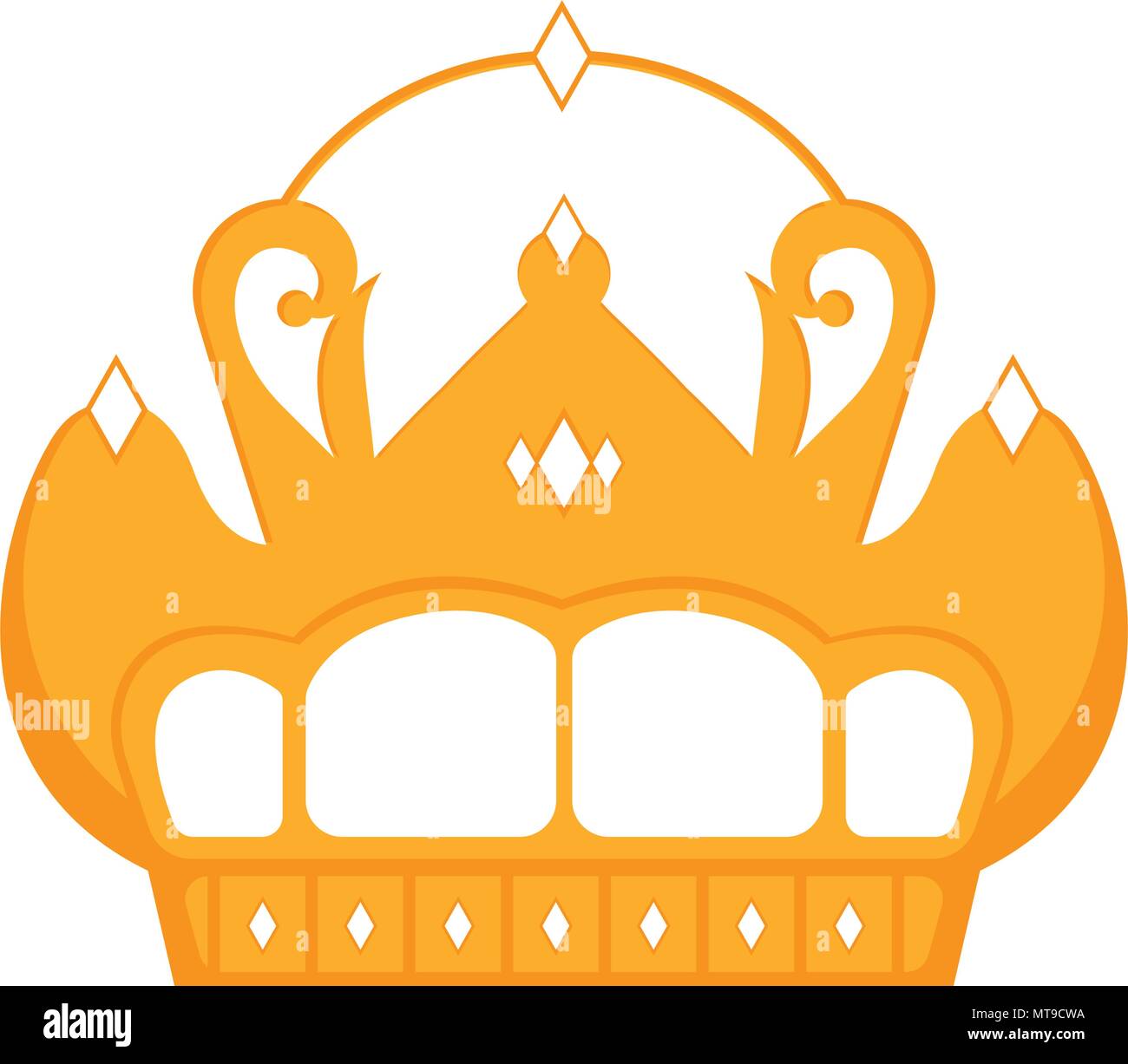 Golden crown icon Stock Vector Image & Art - Alamy