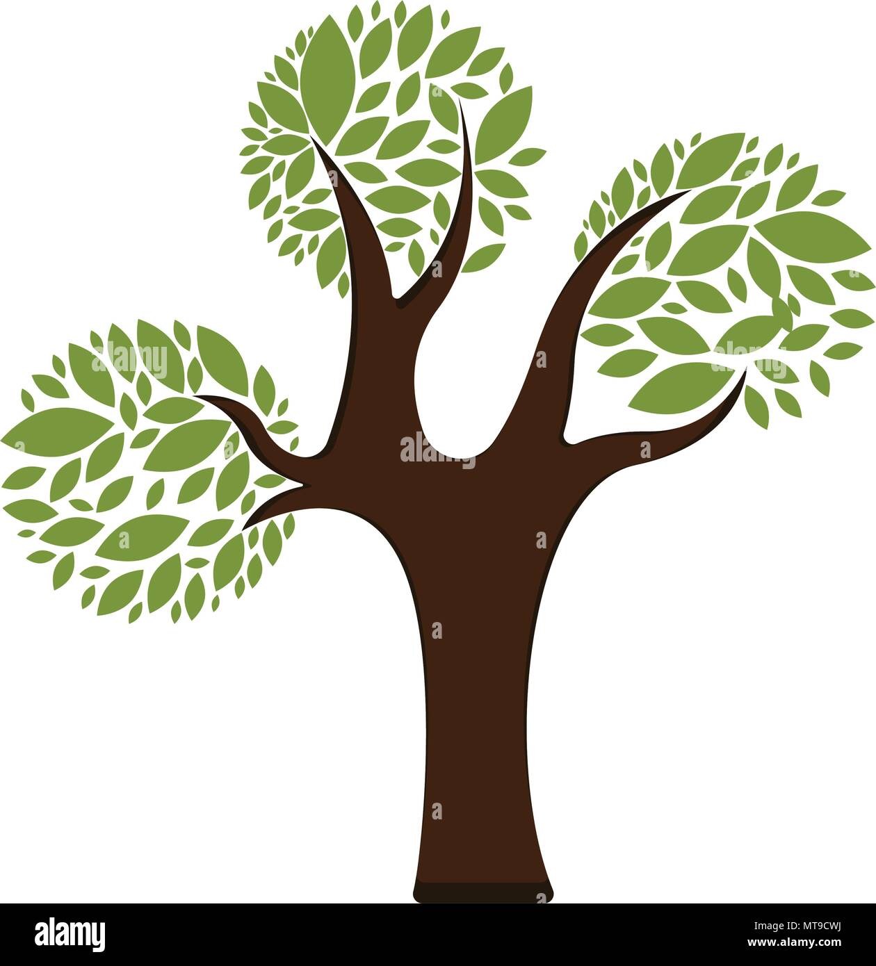 Isolated tree icon Stock Vector Image & Art - Alamy