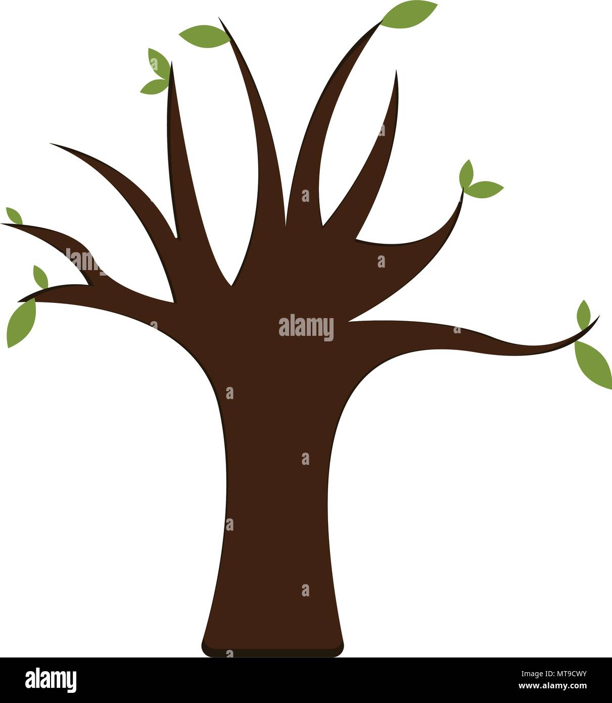 Isolated tree icon Stock Vector Image & Art - Alamy