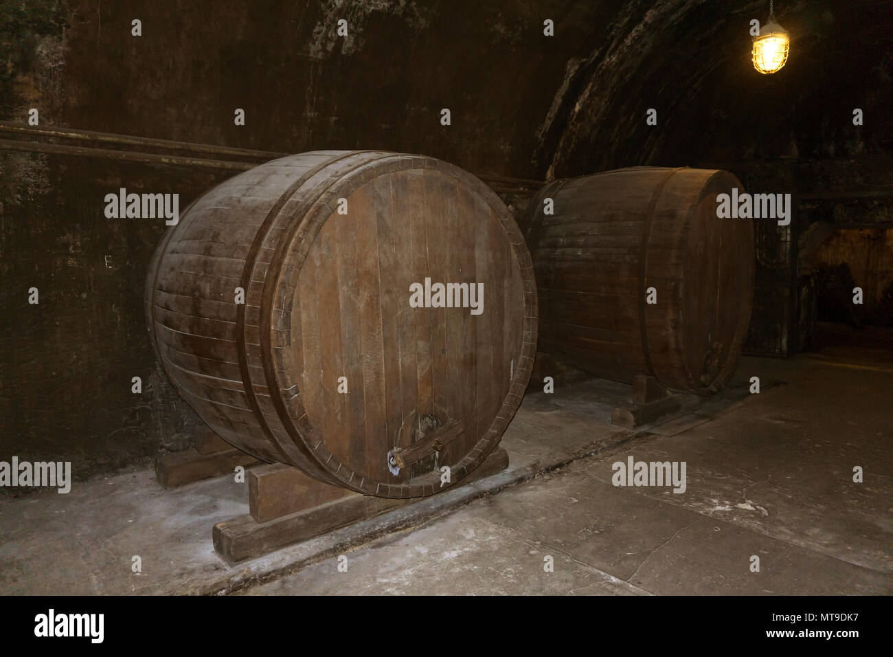 Very old large wine barrel hi-res stock photography and images - Alamy