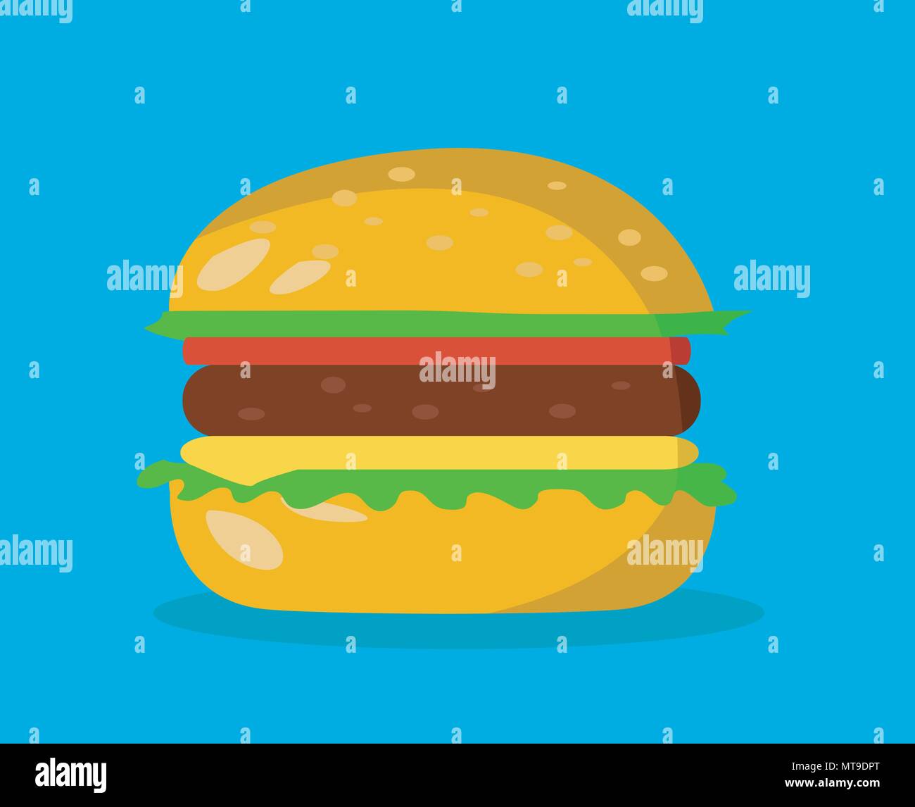 burger symbol hamburger icon design Stock Vector Image & Art - Alamy