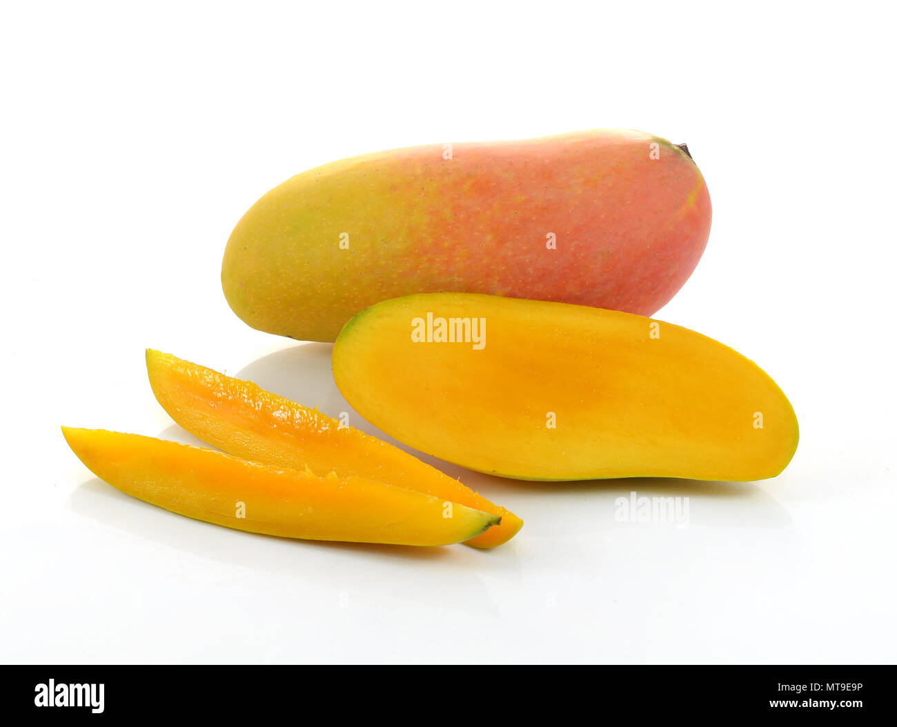 mango isolated on white background Stock Photo - Alamy