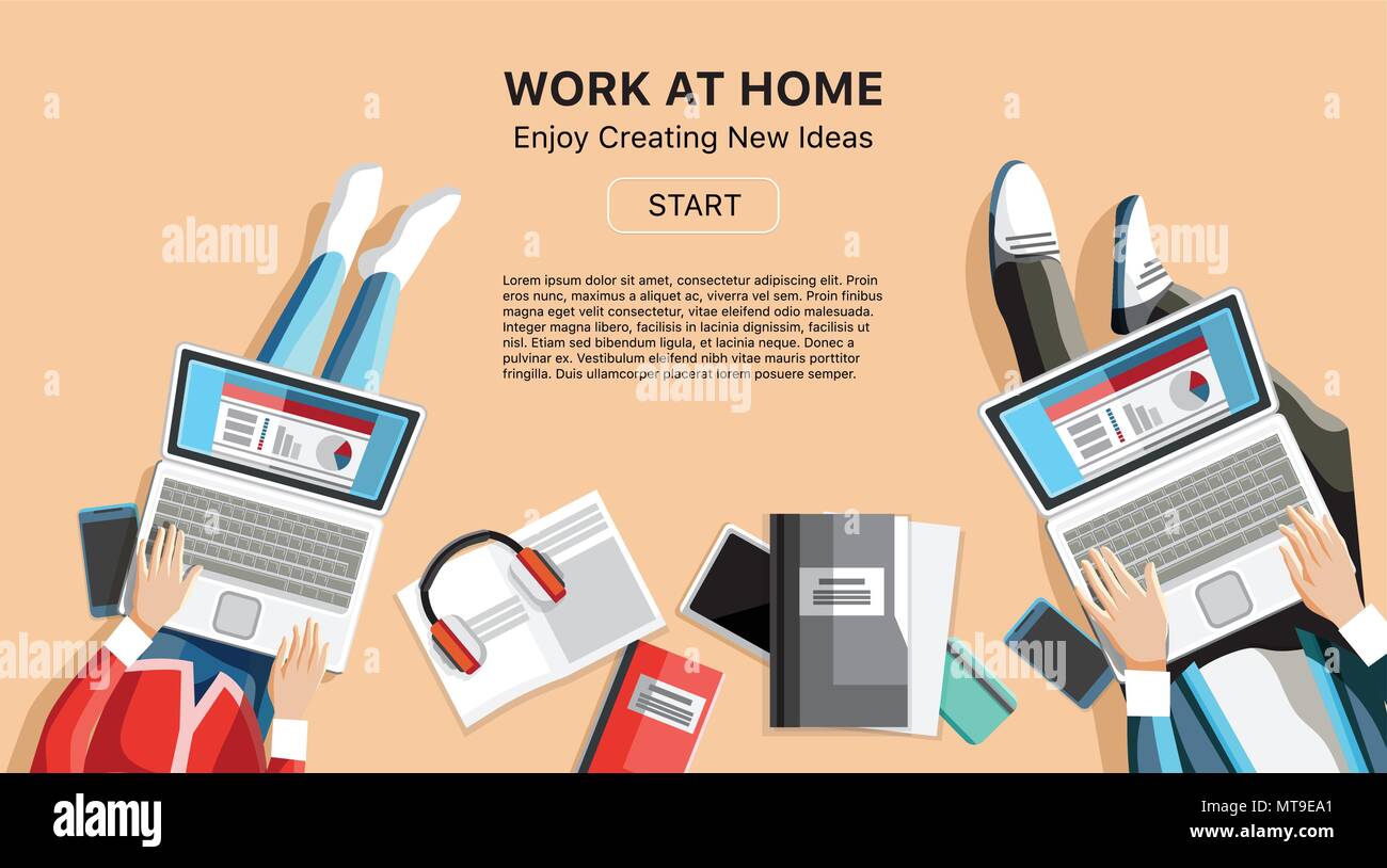 The self employed Stock Vector Images - Alamy