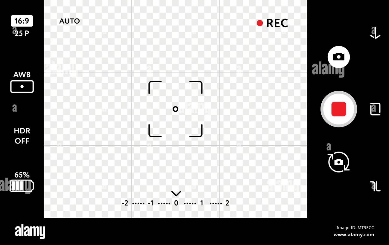 Device phone camera screen Stock Vector Images - Alamy