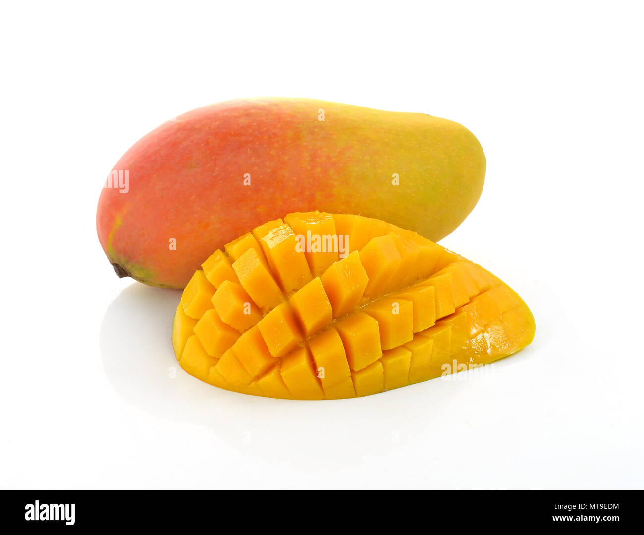mango isolated on white background Stock Photo - Alamy