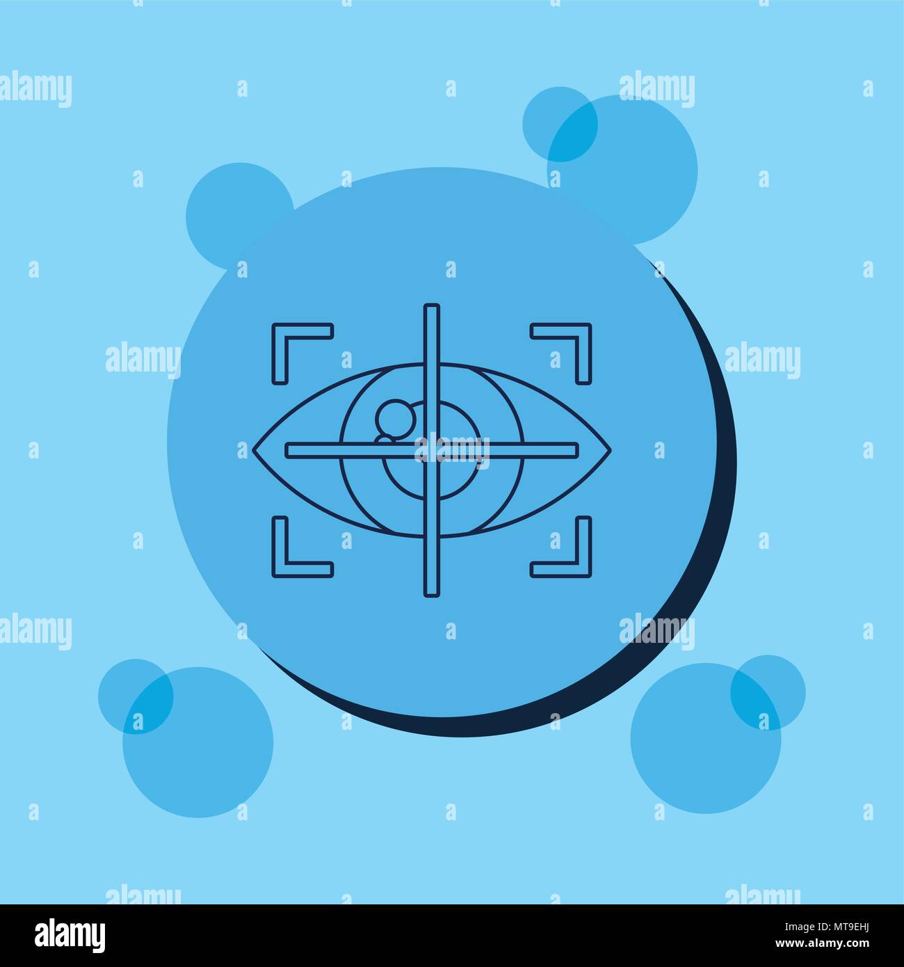 Eye tracking Stock Vector Images - Alamy