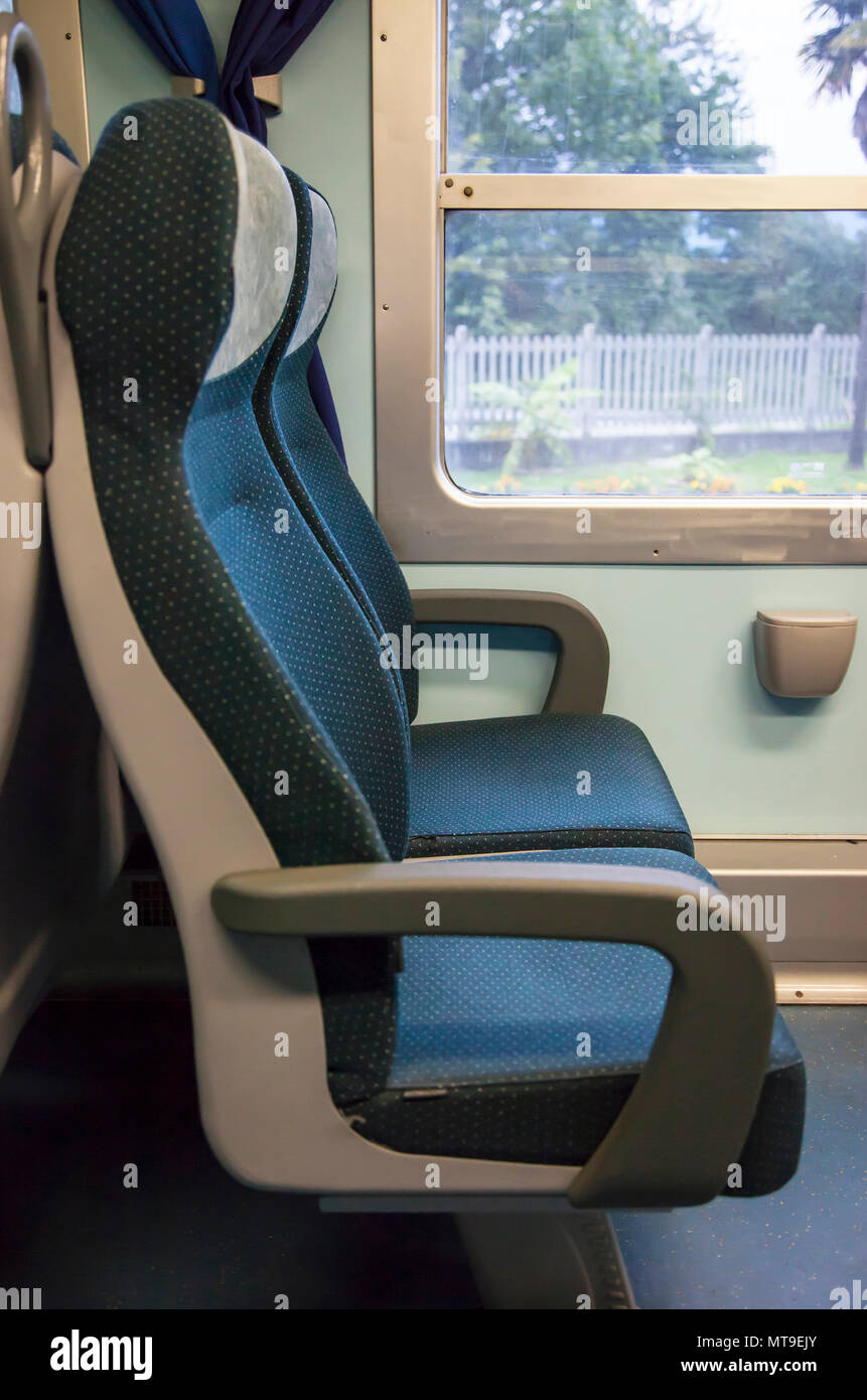 Italian train seats hi-res stock photography and images - Alamy
