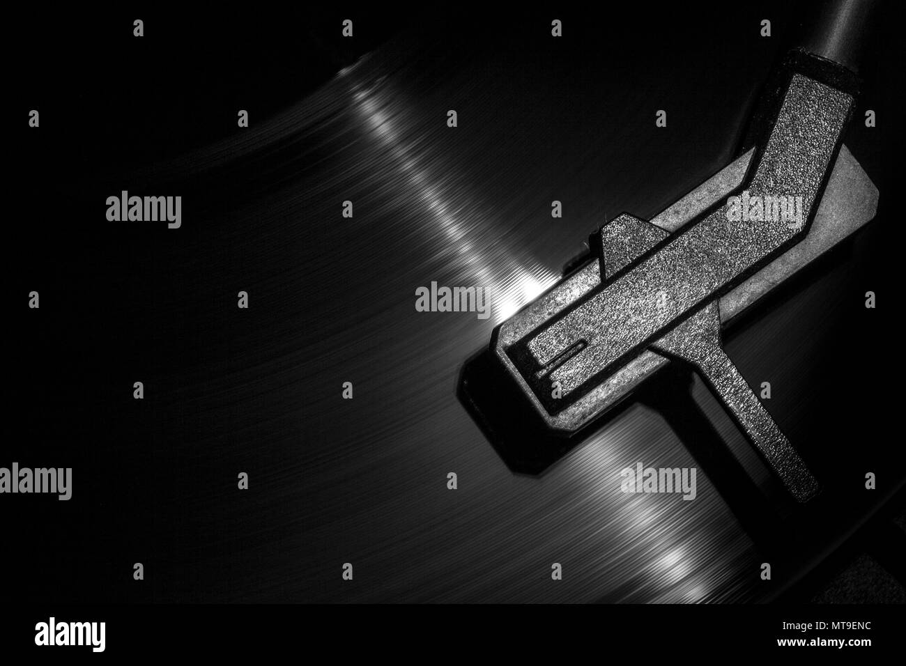 old style turntable with needle Stock Photo - Alamy