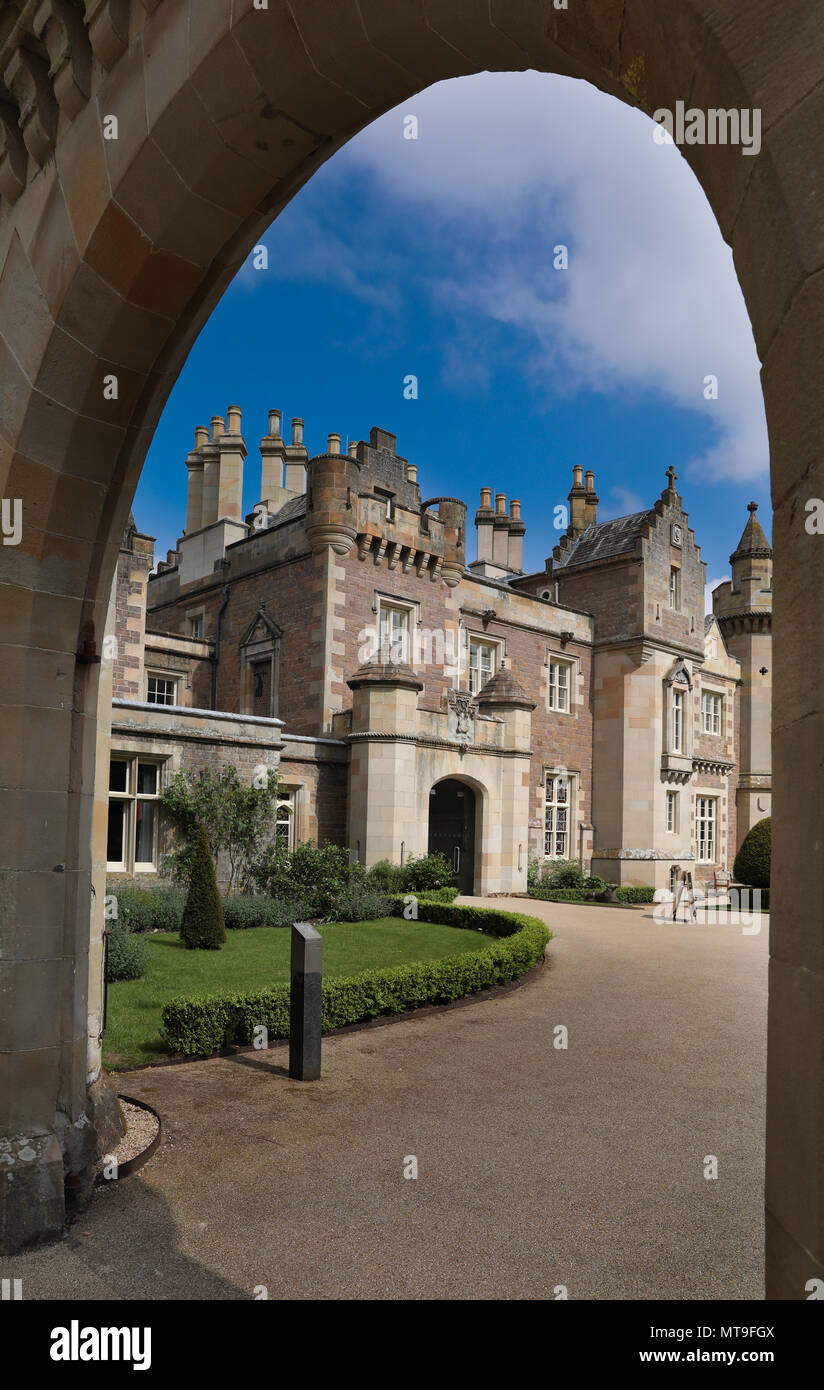 Abbotsford the home of Sir Walter Scott Stock Photo - Alamy