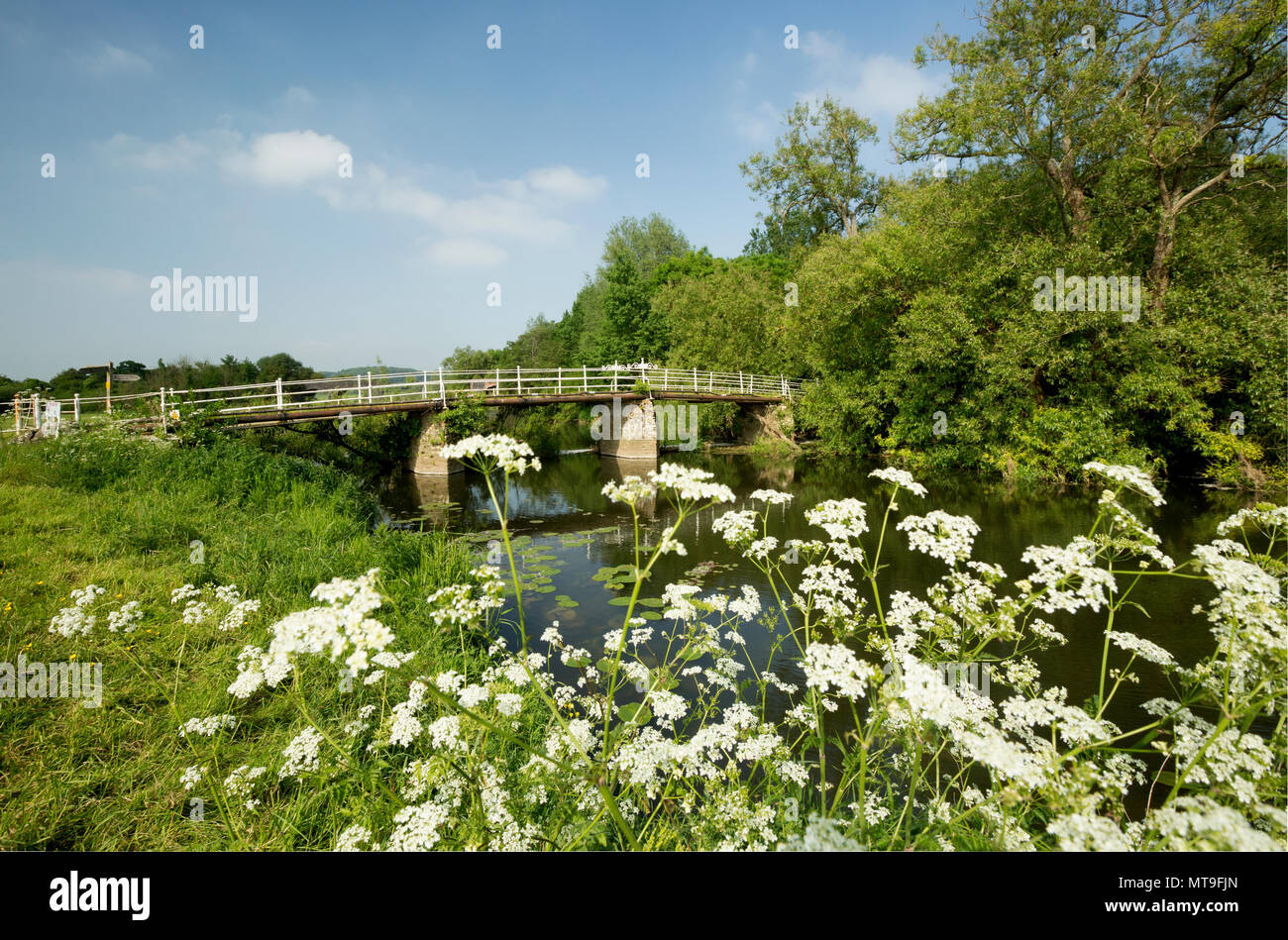 A view of Colber Bridge erected in 1841 by J. Conway over the Dorset ...