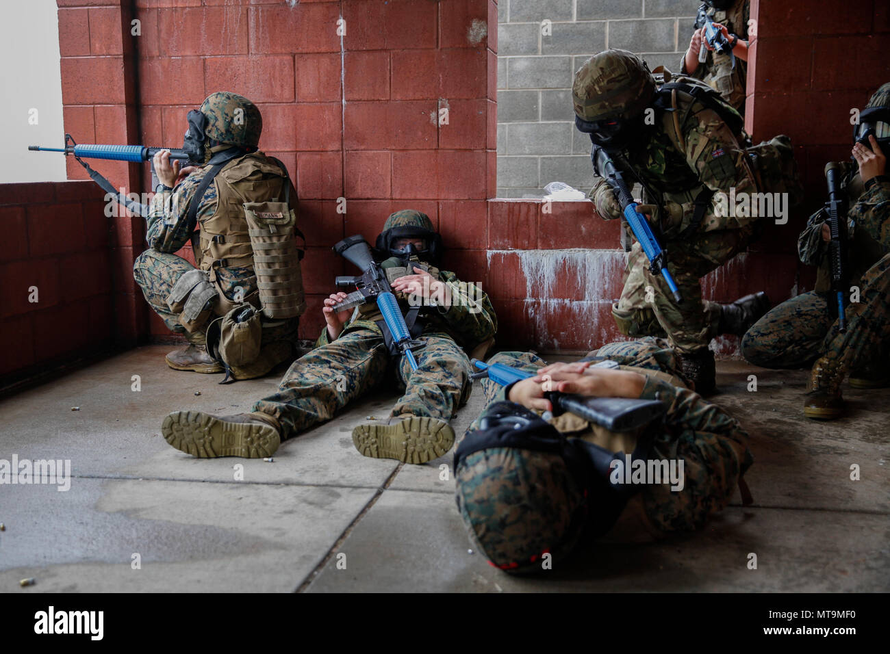 U.S. Marines with 6th Engineer Support Battalion, 4th Marine Logistics ...