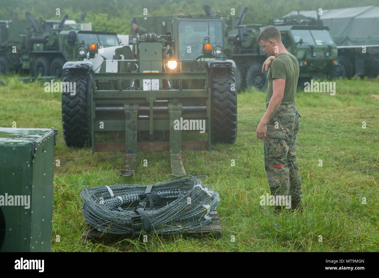 Extended Boom Forklift High Resolution Stock Photography and Images - Alamy