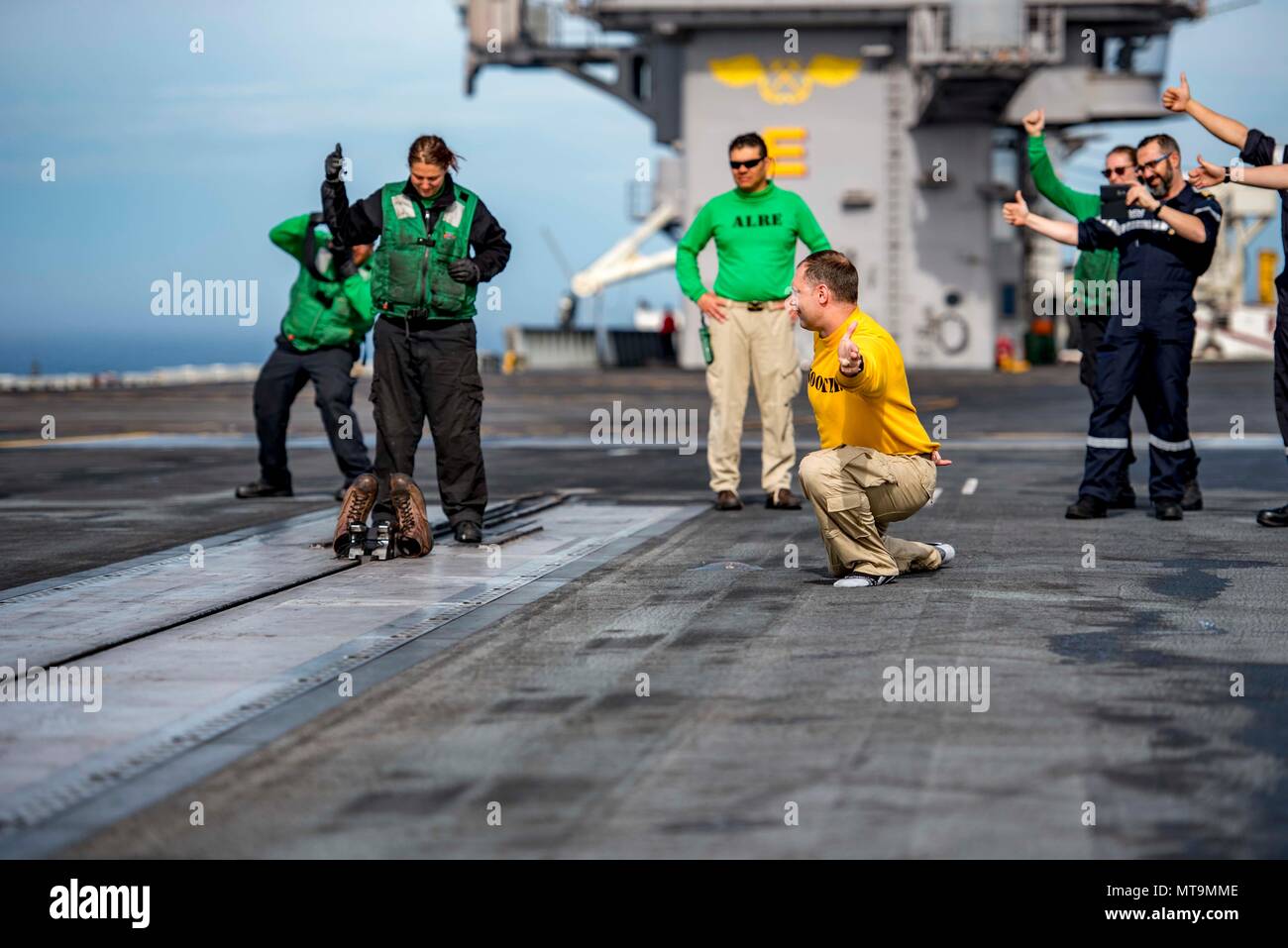 180517-N-UV609-0179 ATLANTIC OCEAN (May 17, 2018) Lt. Joshua Pritt ...