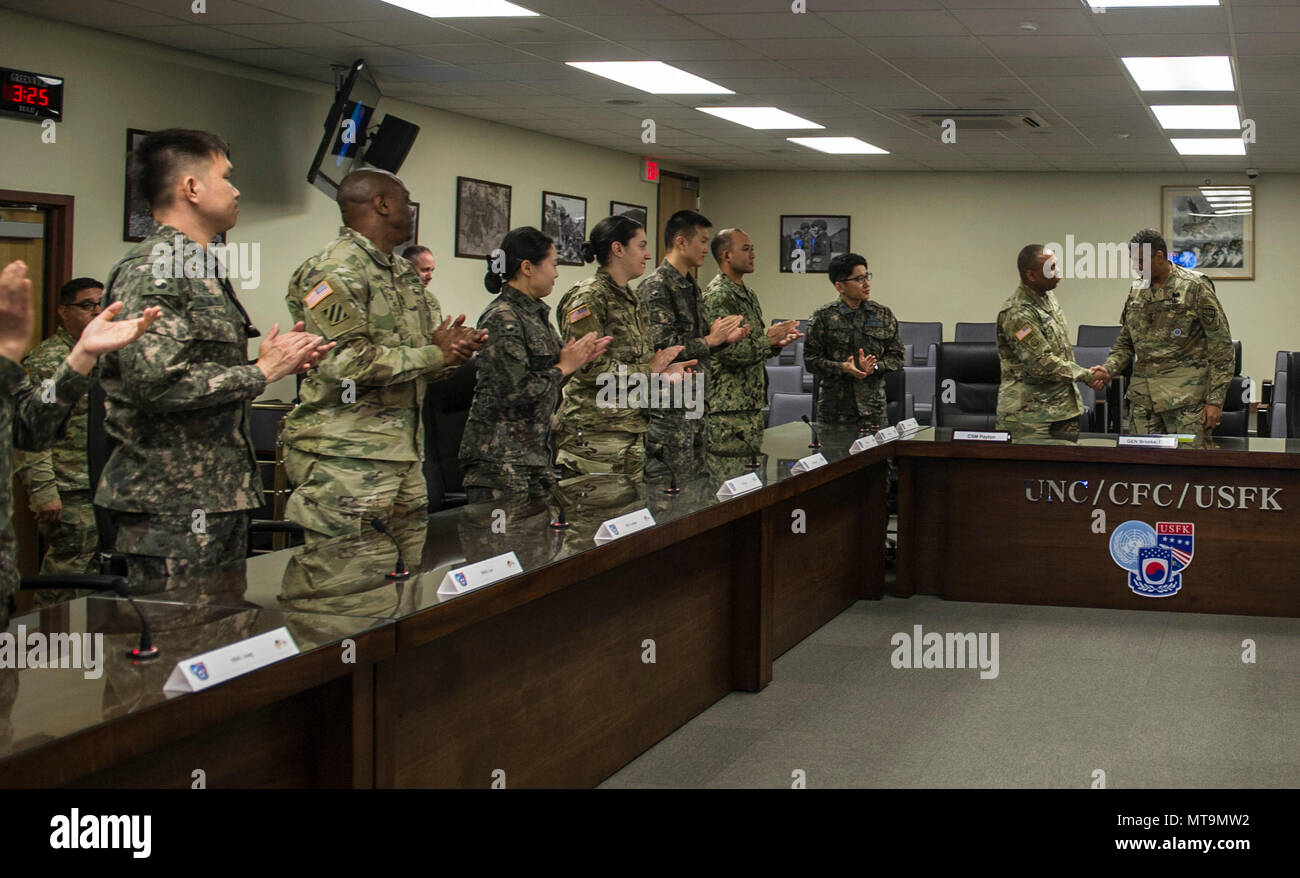 U.S. Army Commander Gen. Vincent K. Brooks, United Nations Command (UNC ...