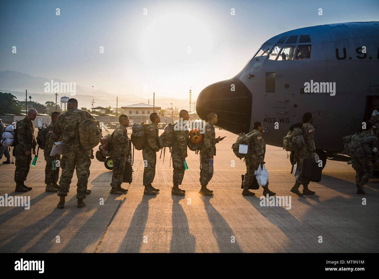 Soldiers from 2nd Battalion, 153rd Infantry Regiment, 39th Infantry ...