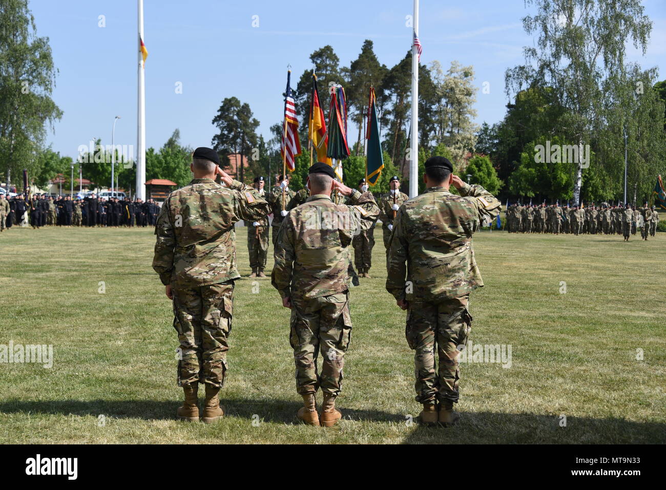 The incoming 7th Army Training Command commander, Brig. Gen ...
