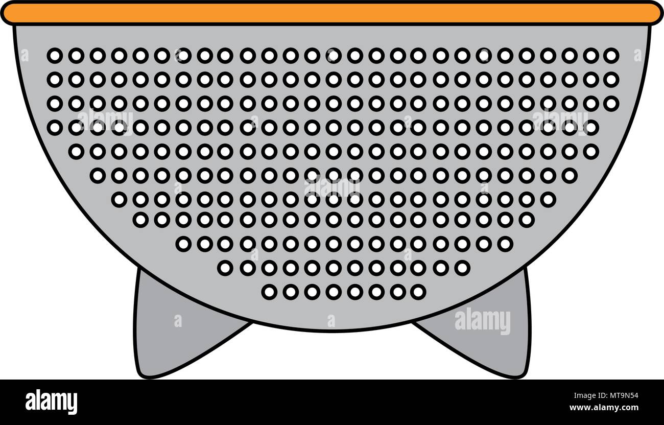Food colander Stock Vector Images - Alamy